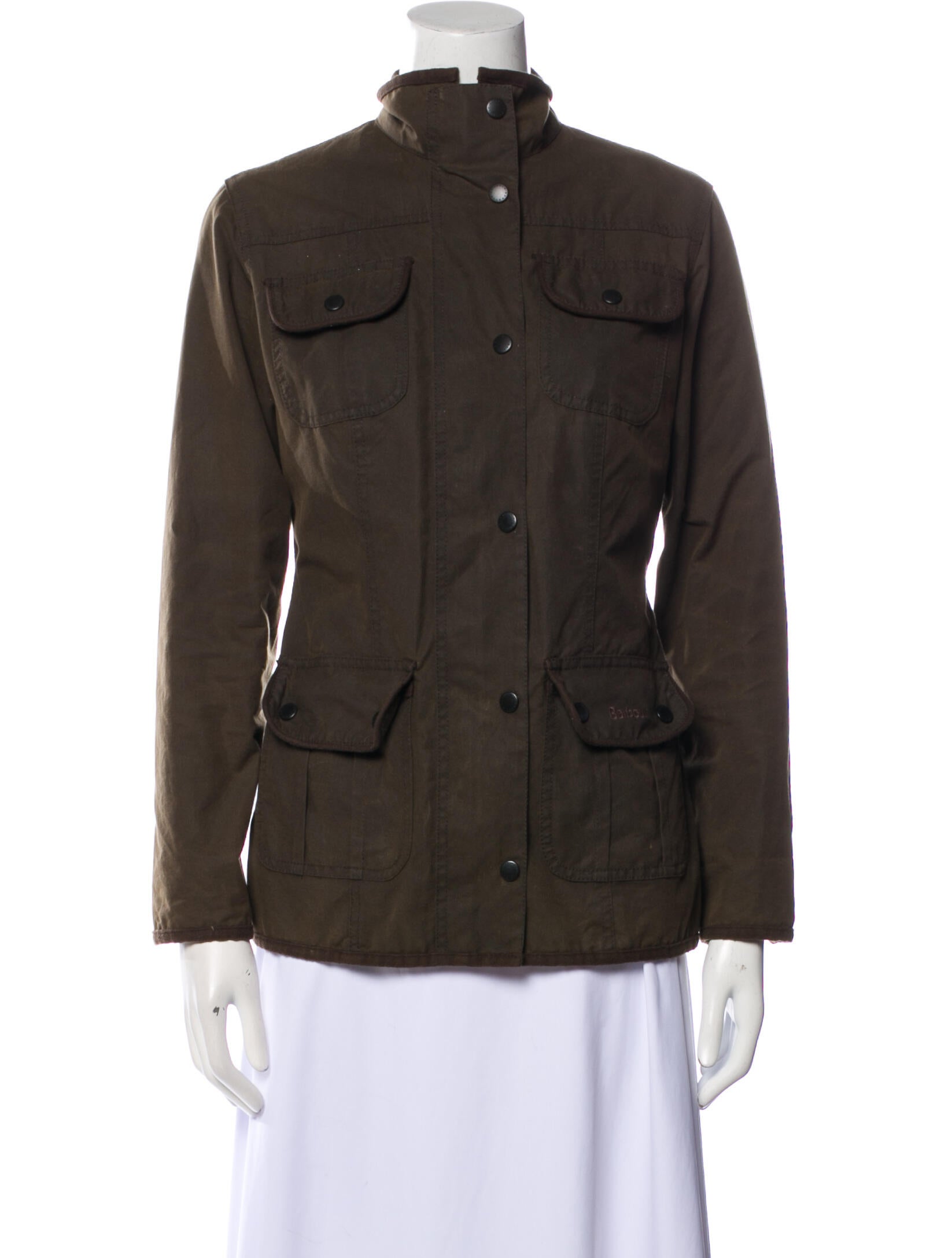 Barbour Utility Jacket - Brown Jackets, Clothing - W2U33867 | The RealReal