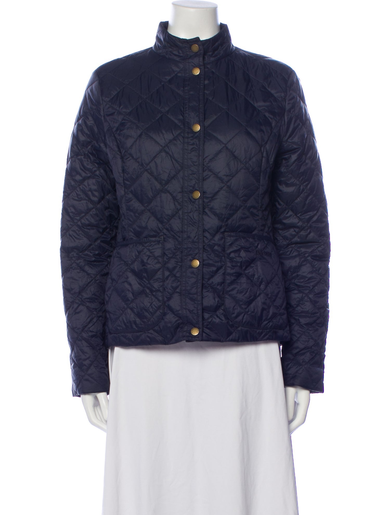 Barbour Bomber Jacket - Blue Jackets, Clothing - W2U38562 | The RealReal