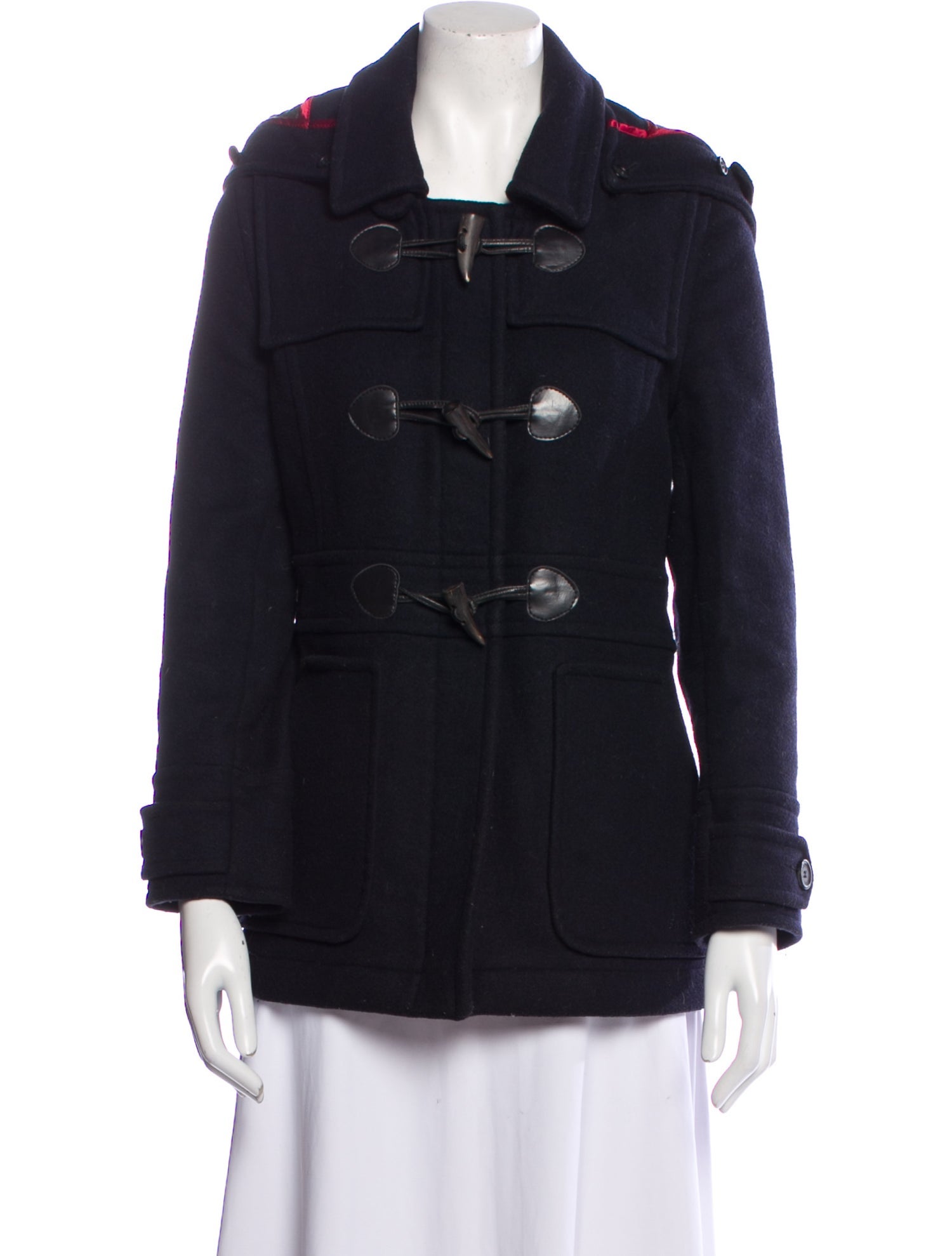 Barbour Wool Jacket - Blue Jackets, Clothing - W2U43396 | The RealReal