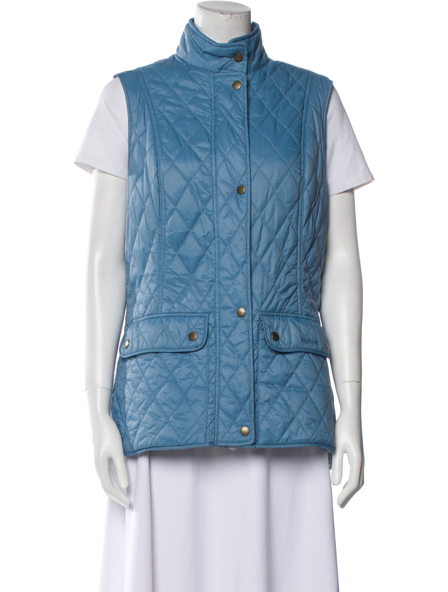 Barbour Vest - Blue Jackets, Clothing - W2U43429 | The RealReal