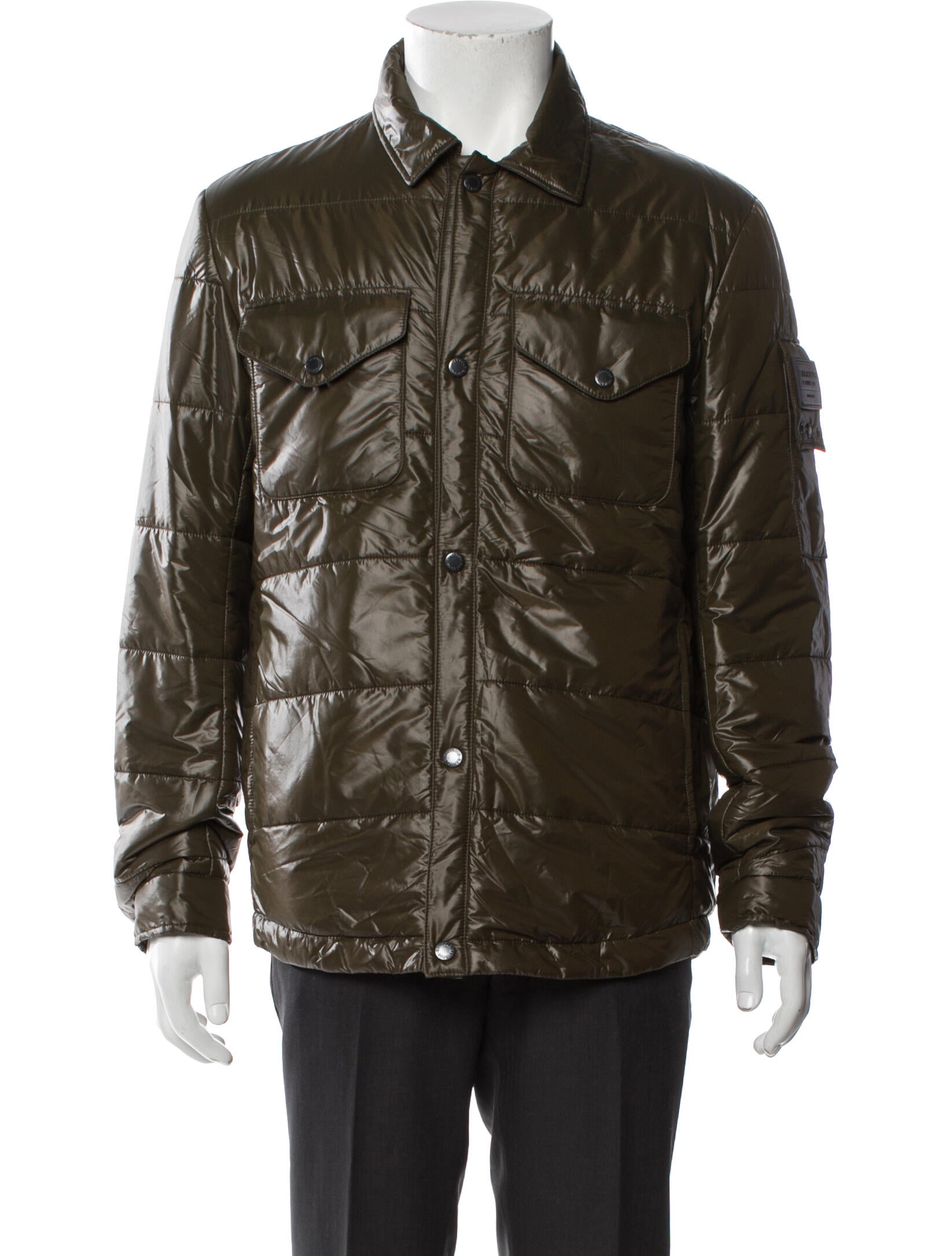 Barbour Utility Jacket w/ Tags - Green Outerwear, Clothing - W2U44267 ...