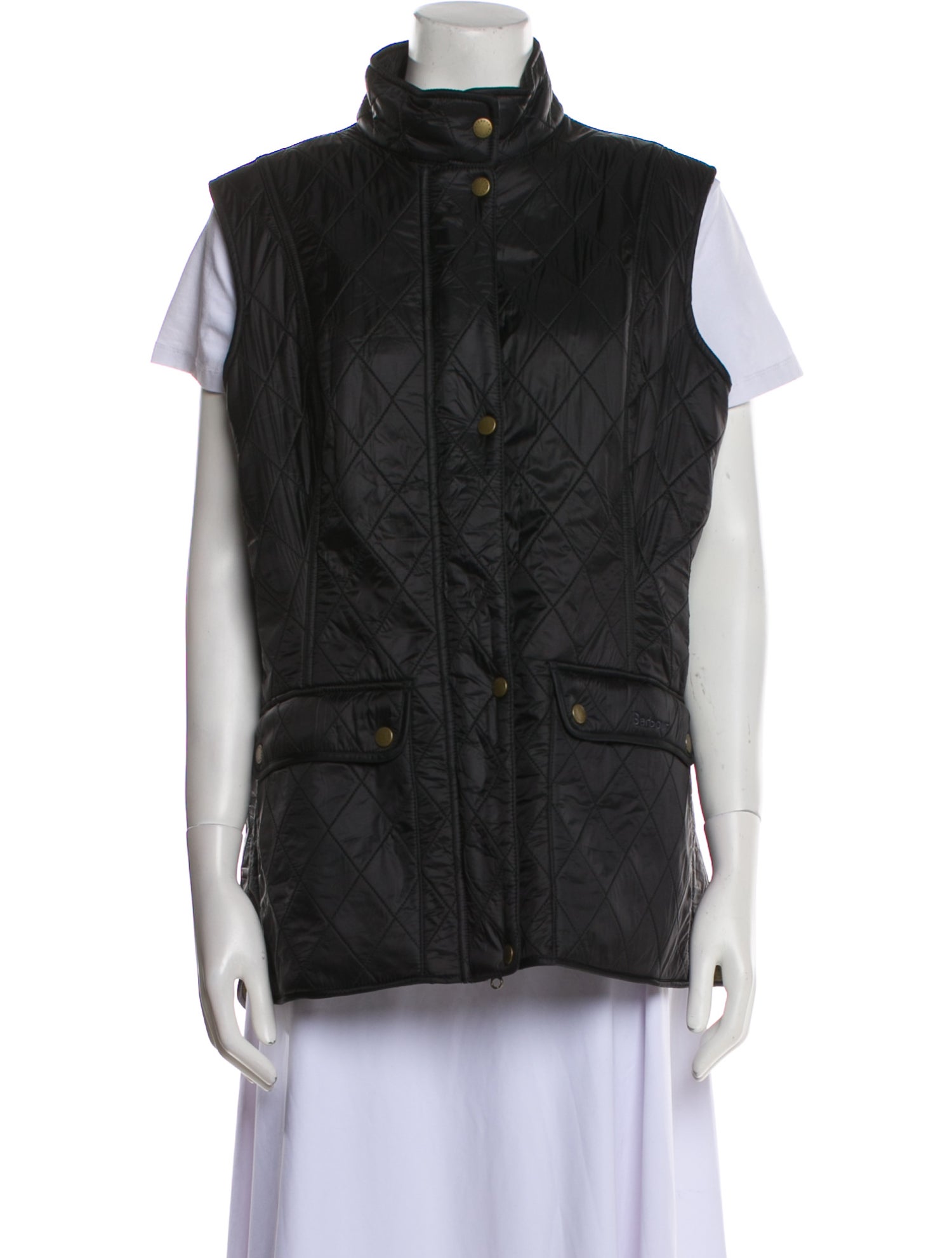 Barbour Vest - Black Jackets, Clothing - W2U44868 | The RealReal