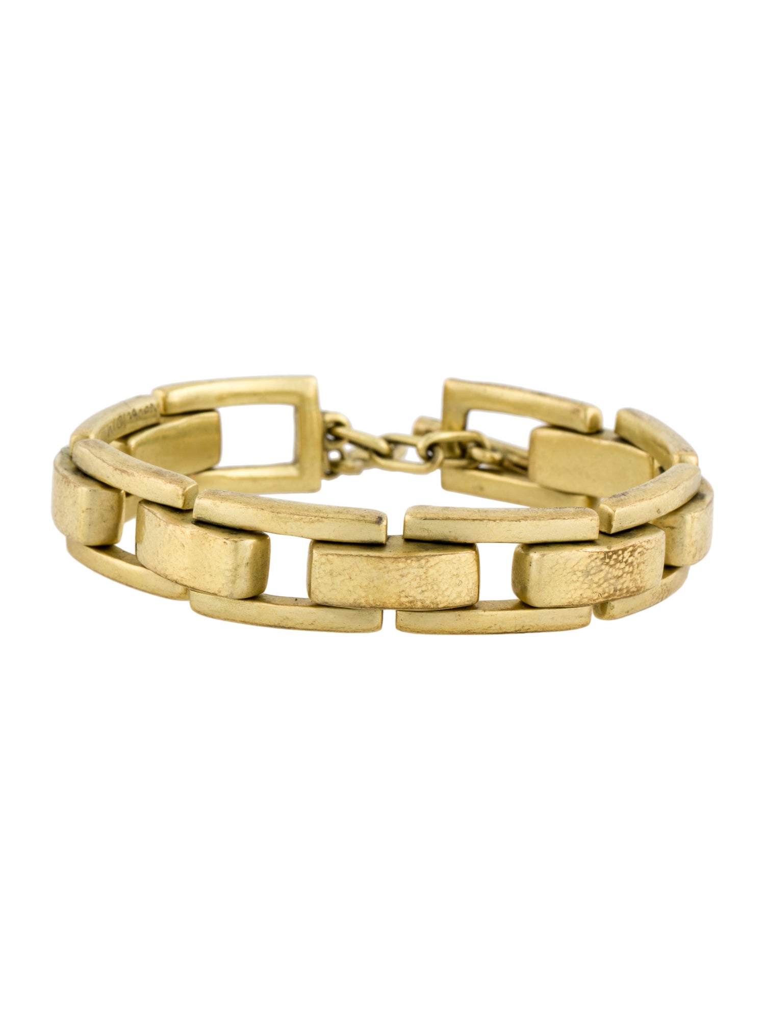 Tiffany & Co. Vintage Two-Tone Link Bracelet - 18K Yellow Gold Link ...