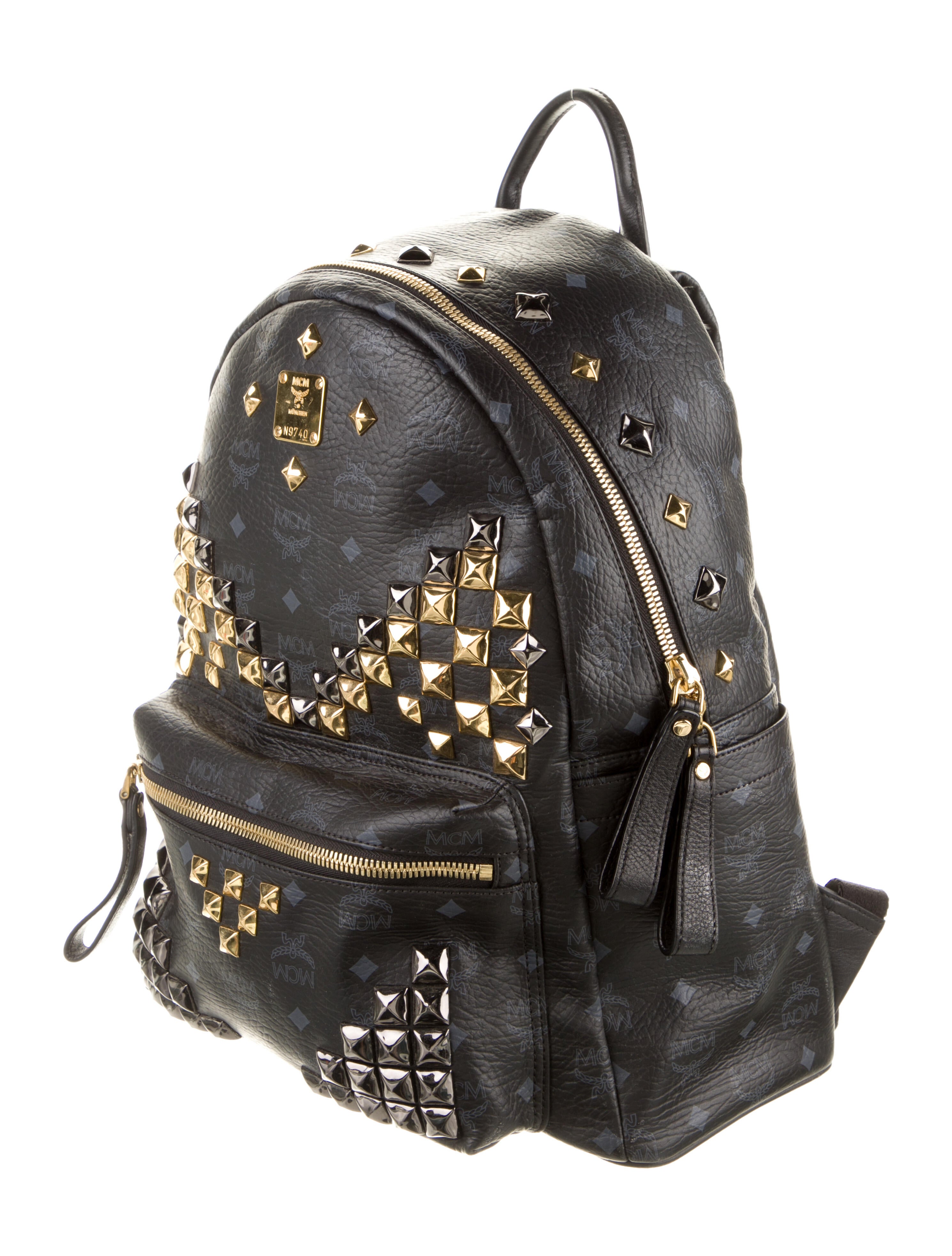 MCM Ottomar Leather Backpack - Black Backpacks, Handbags - W3024204 ...