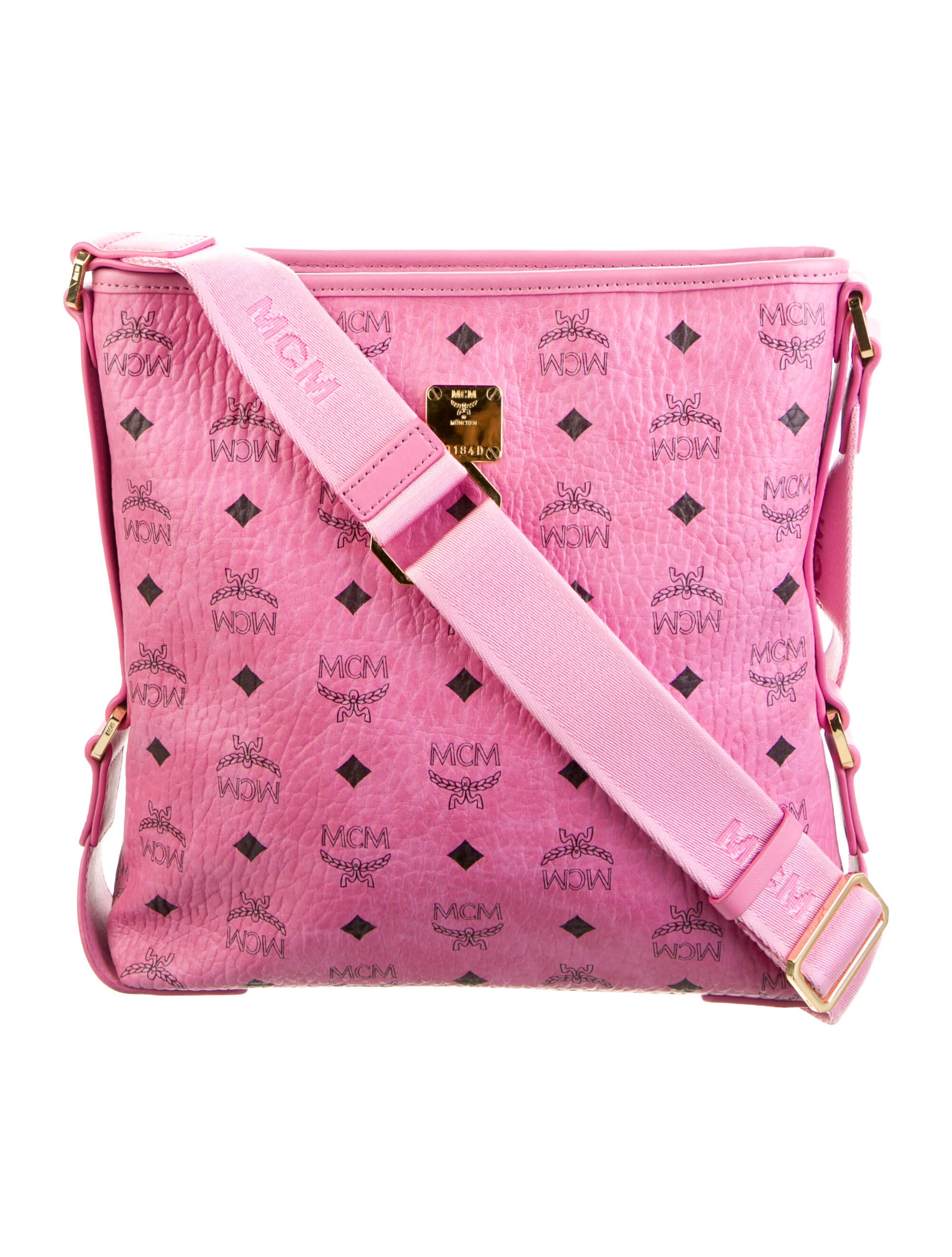 MCM Leather Shoulder Bag - Pink Shoulder Bags, Handbags - W3044331 ...