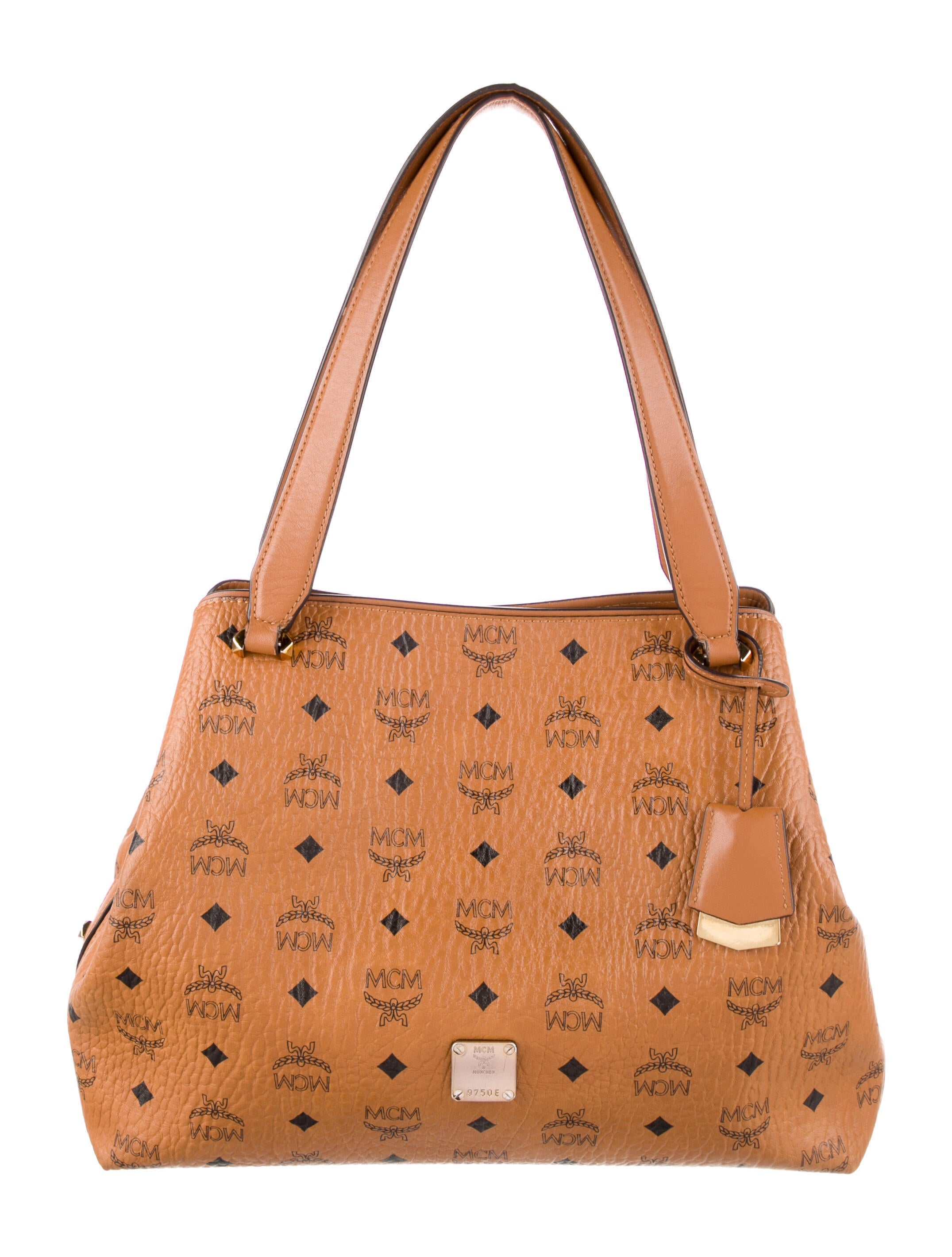 MCM Leather Visetos Tote - Brown Shoulder Bags, Handbags - W3045433 ...