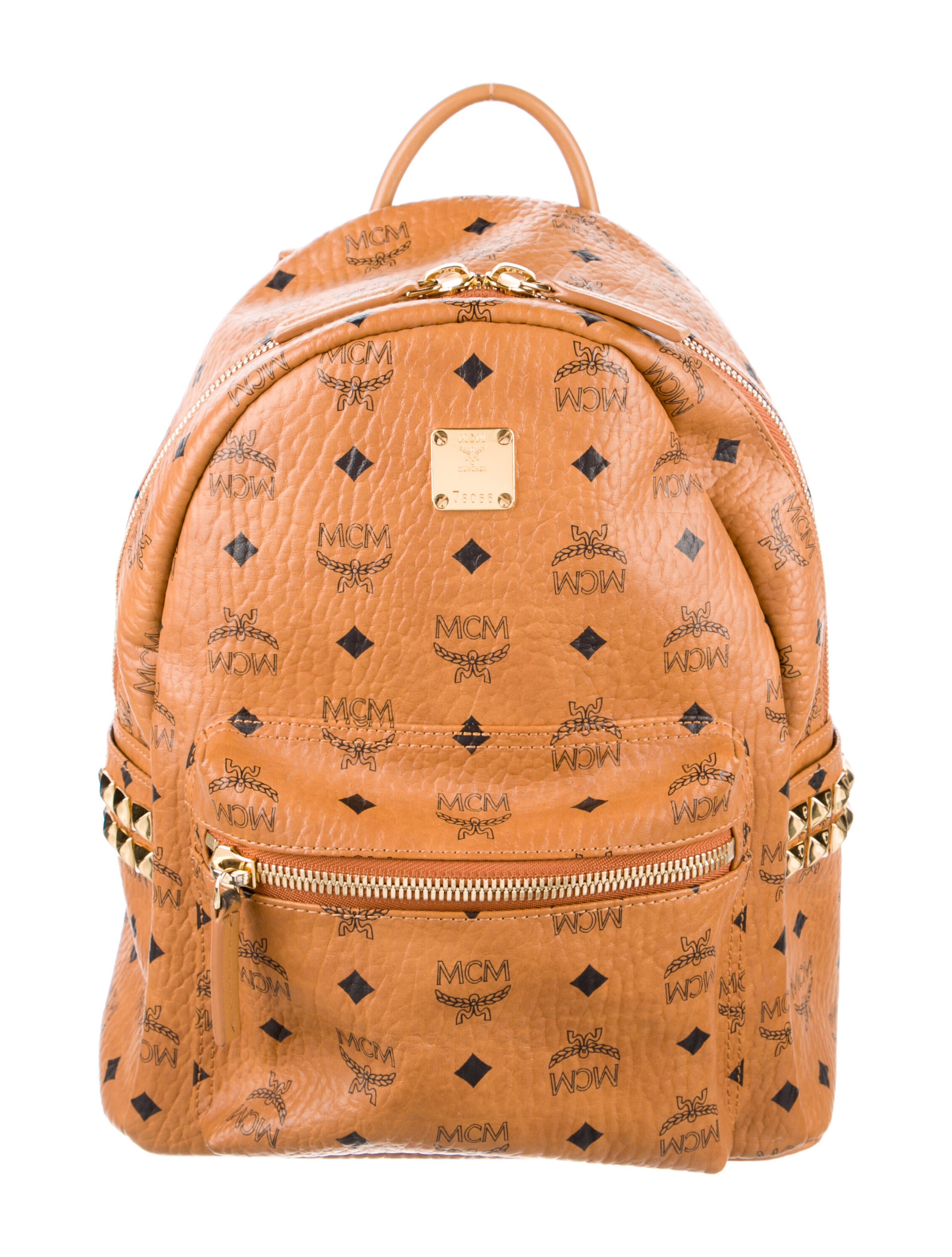 MCM Mini Studded Stark Backpack - Black Backpacks, Handbags - W3022415 ...
