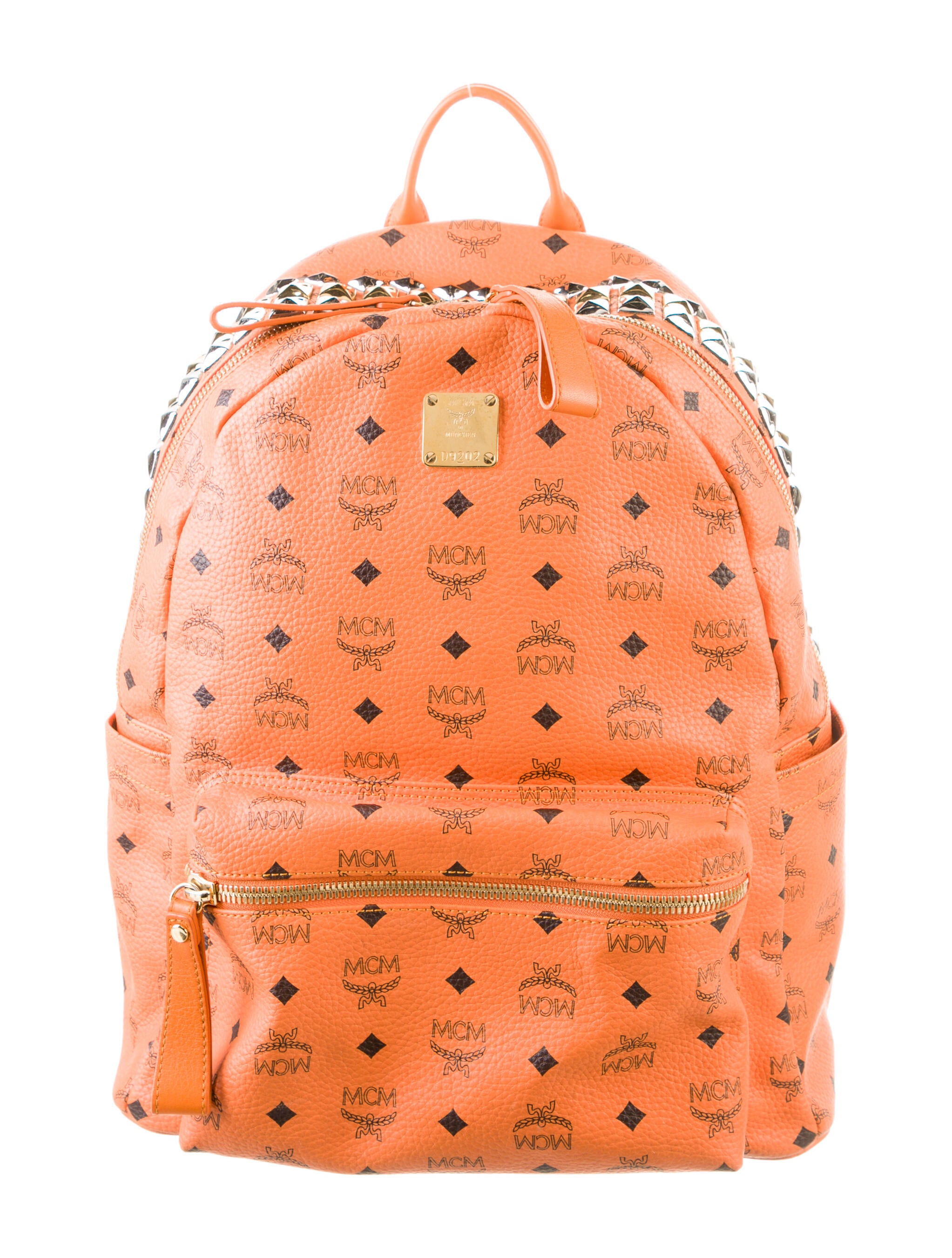 MCM Vintage Visetos Nylon Backpack - Black Backpacks, Handbags ...