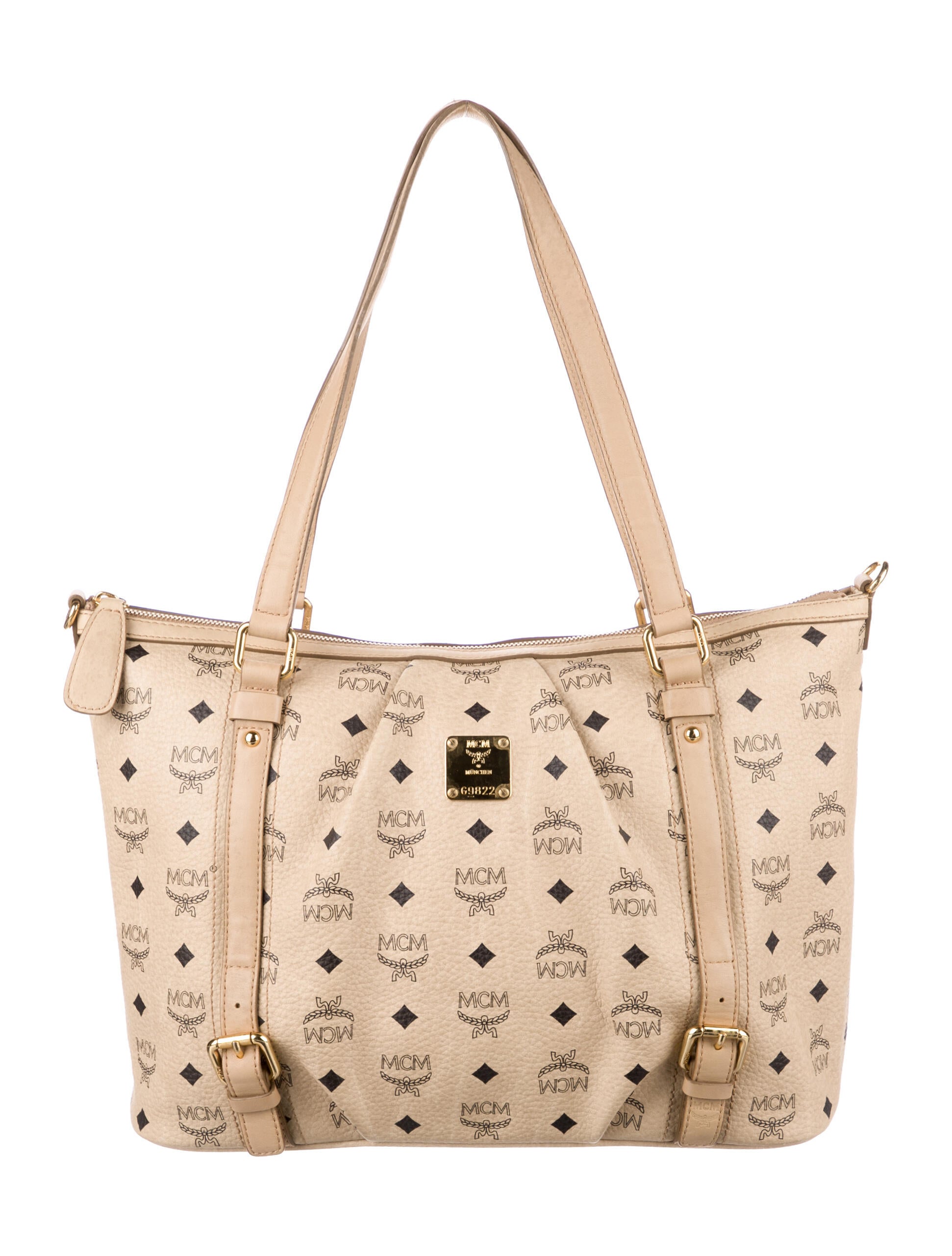 MCM Visetos Tote - Neutrals Totes, Handbags - W3047717 | The RealReal