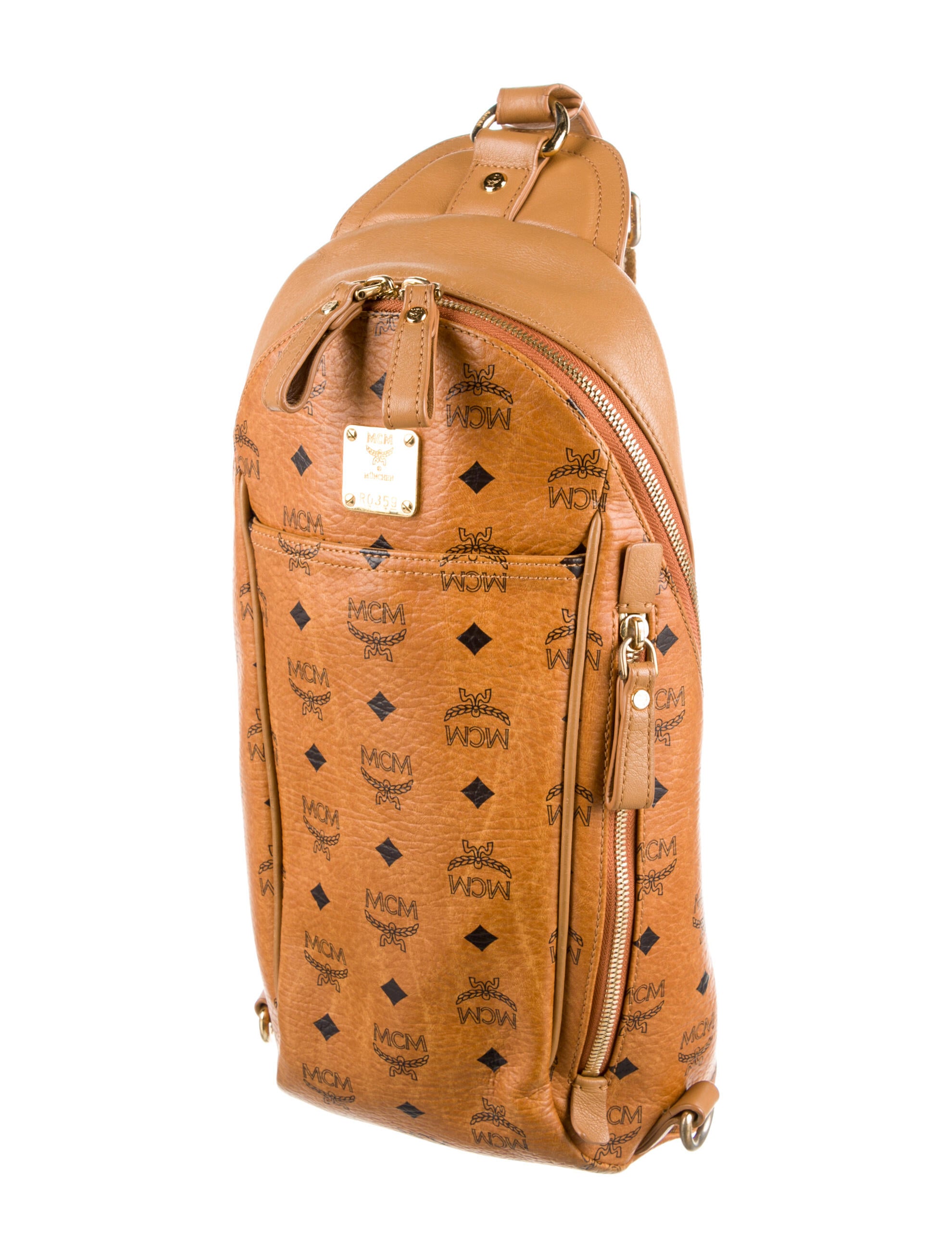 MCM Visetos Backpack - Brown Backpacks, Handbags - W3047733 | The RealReal