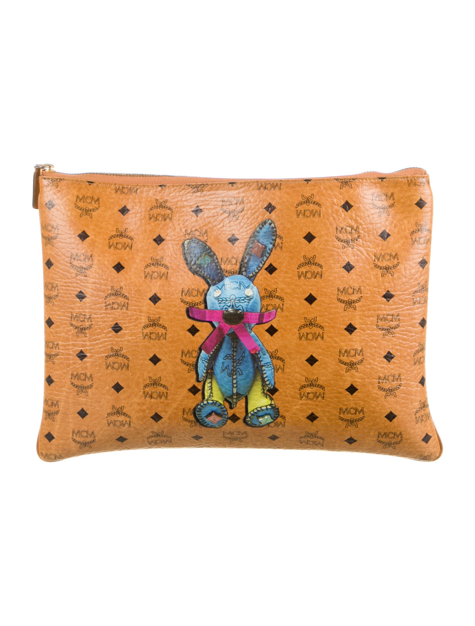 MCM Printed Visetos Clutch - Brown Clutches, Handbags - W3047812 | The ...