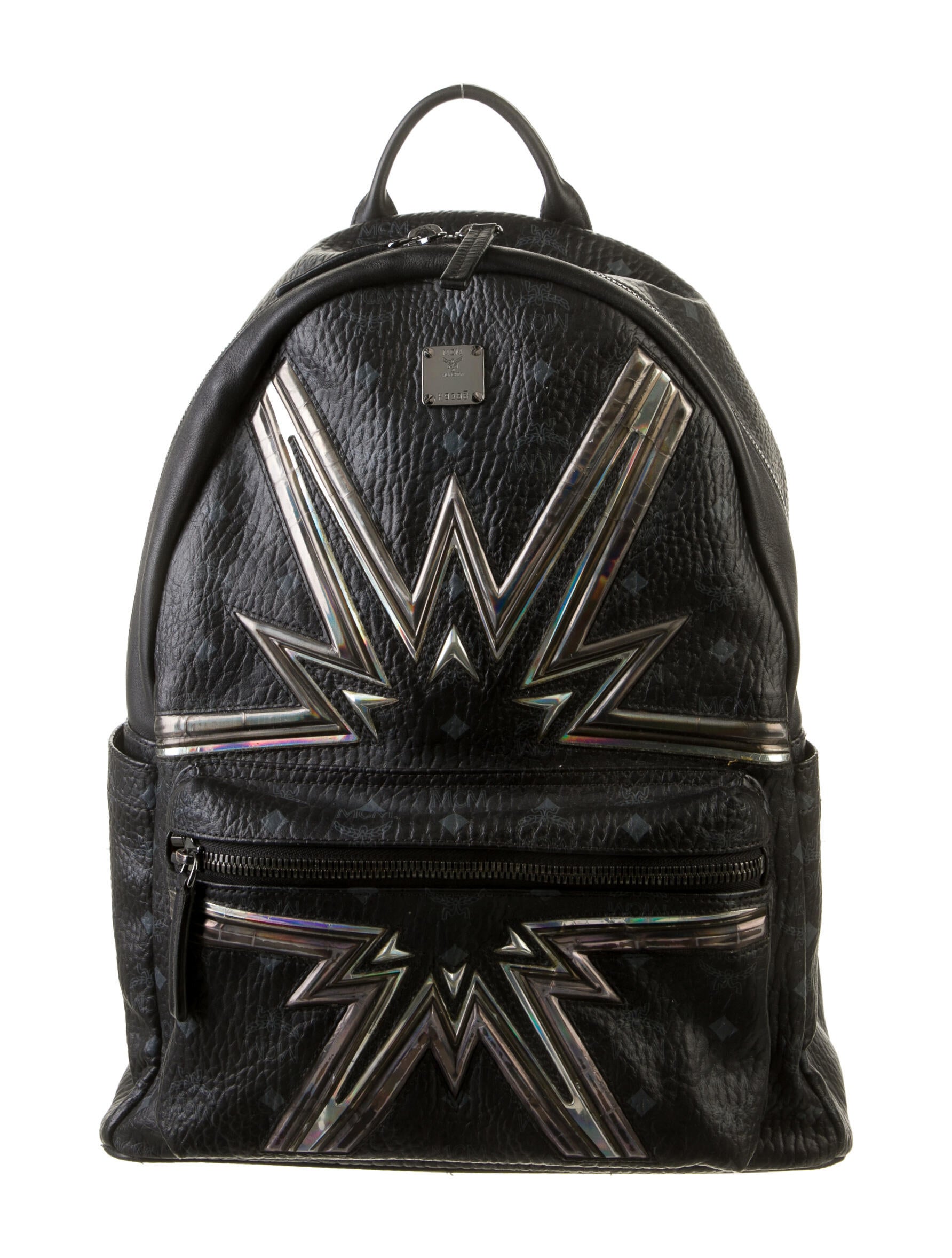 MCM Mini Studded Stark Backpack - Black Backpacks, Handbags - W3022415 ...