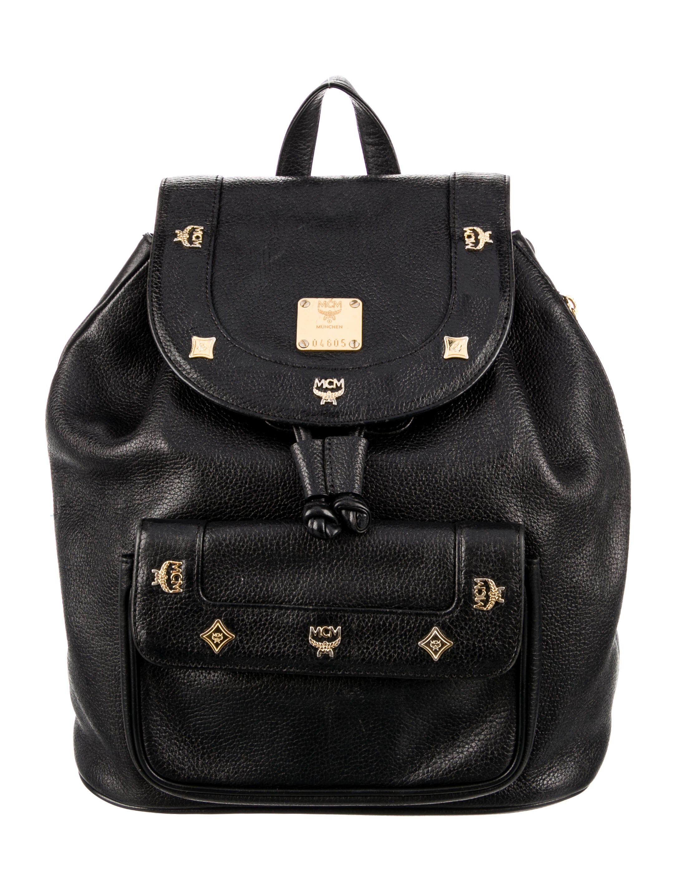 MCM Mini Studded Stark Backpack - Black Backpacks, Handbags - W3022415 ...