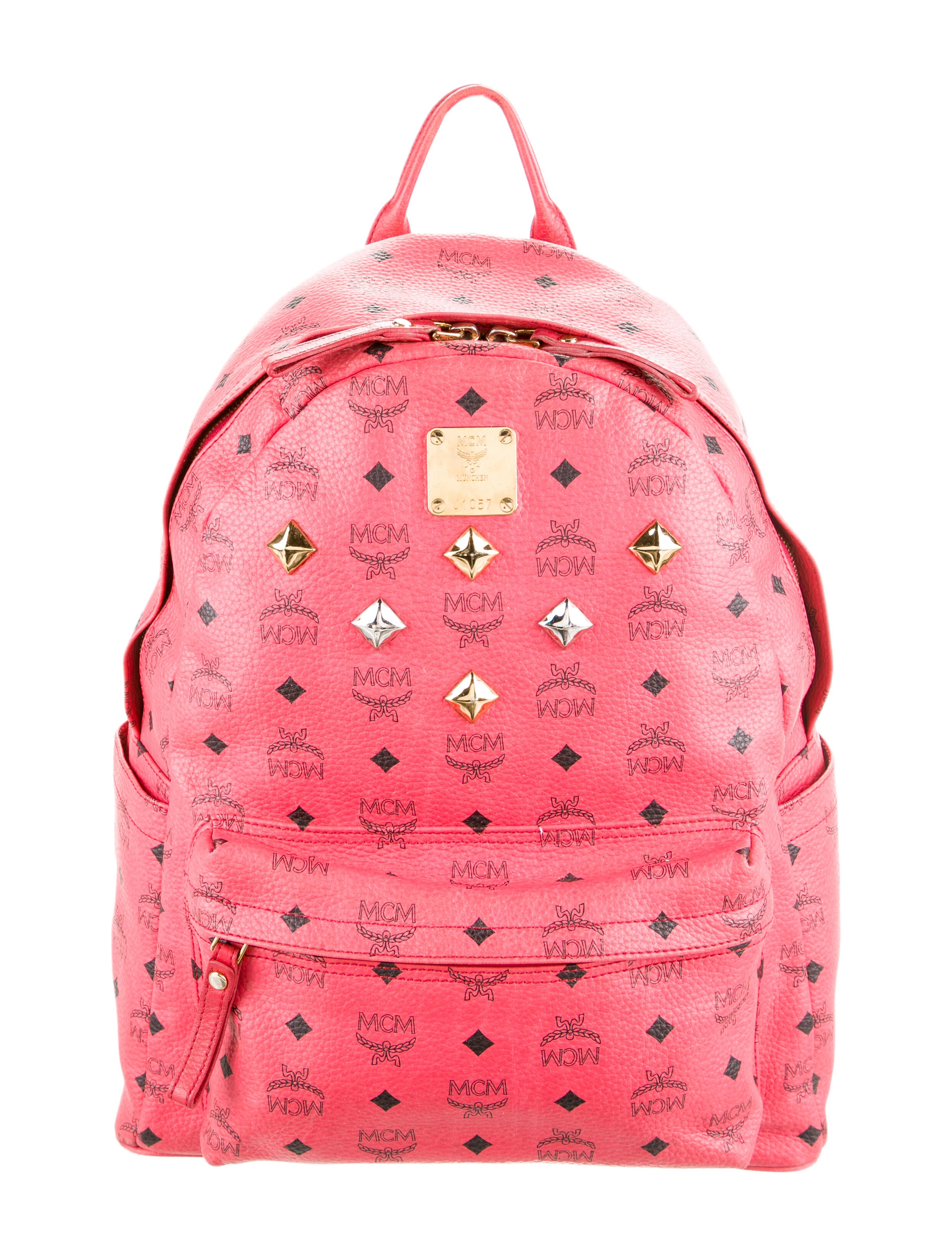 MCM Bionic Visetos Backpack - Black Backpacks, Handbags - W3024458 ...