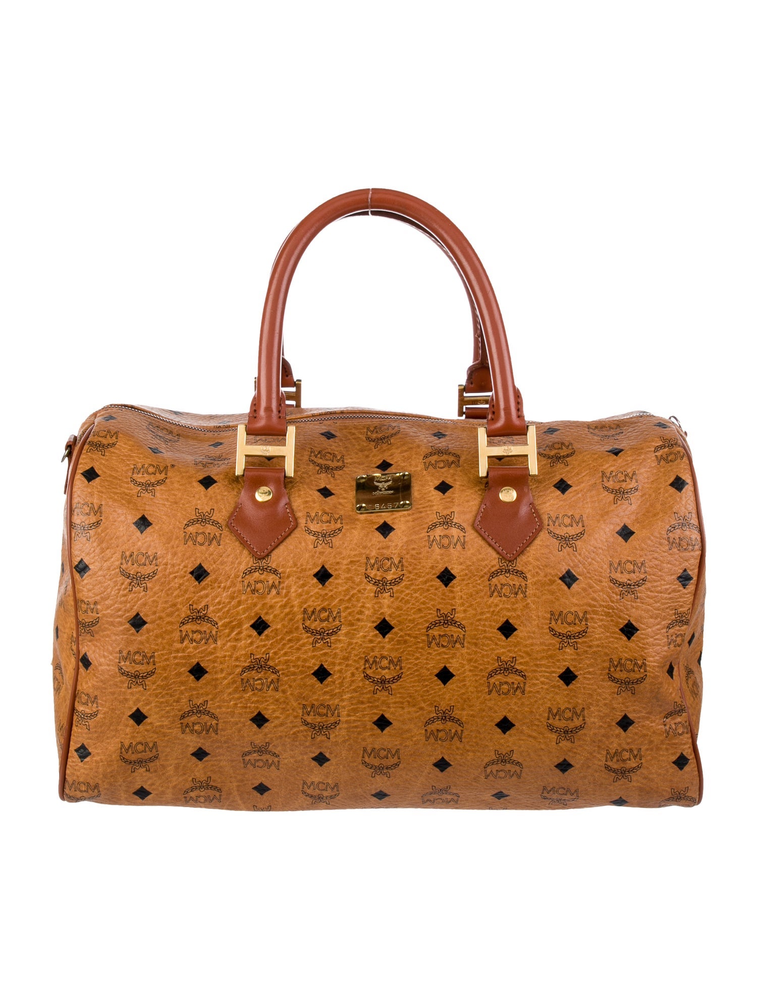 MCM Visetos Weekender - Brown Luggage and Travel, Handbags - W3051624 ...