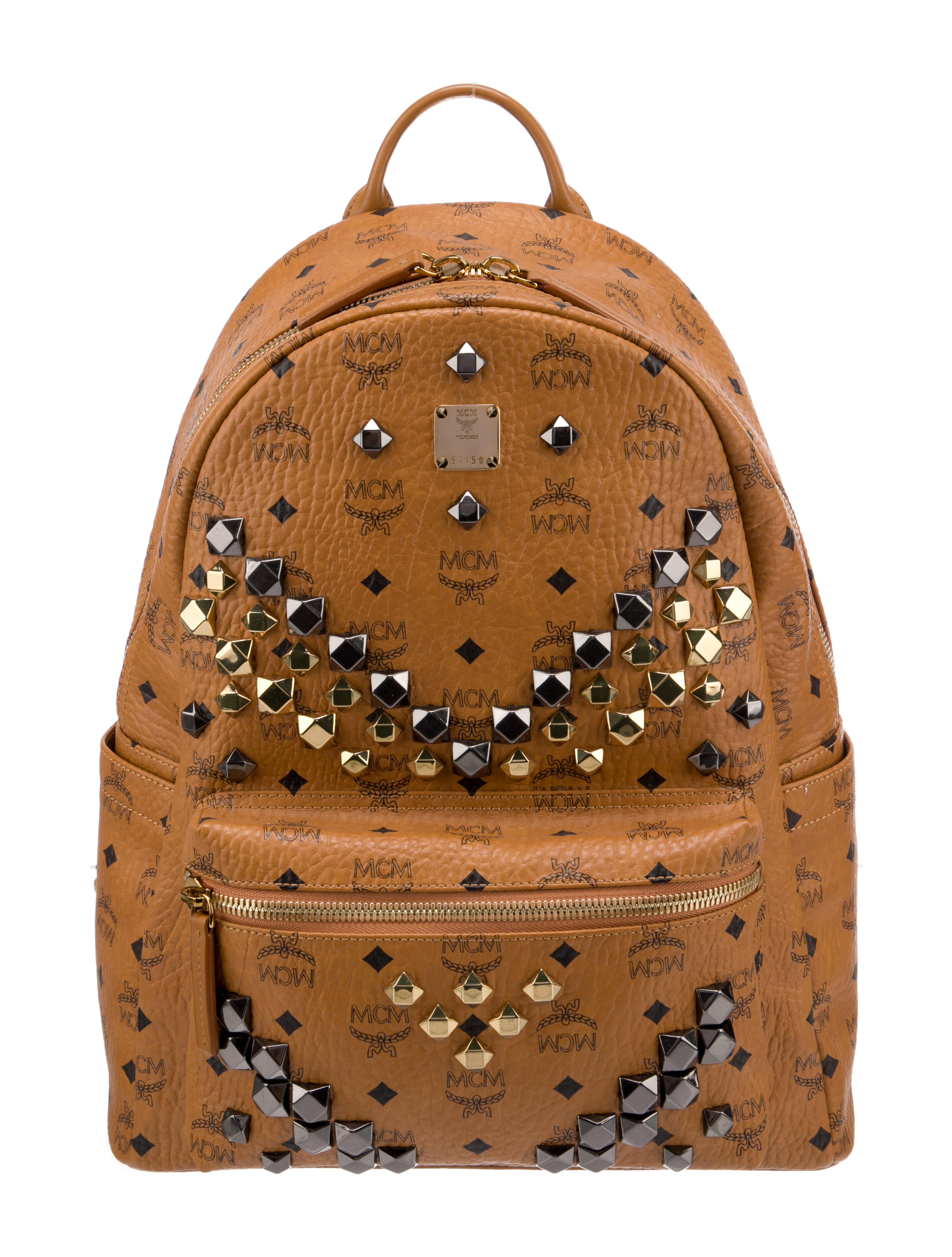 MCM Visetos Backpack - Brown Backpacks, Handbags - W3051648 | The RealReal
