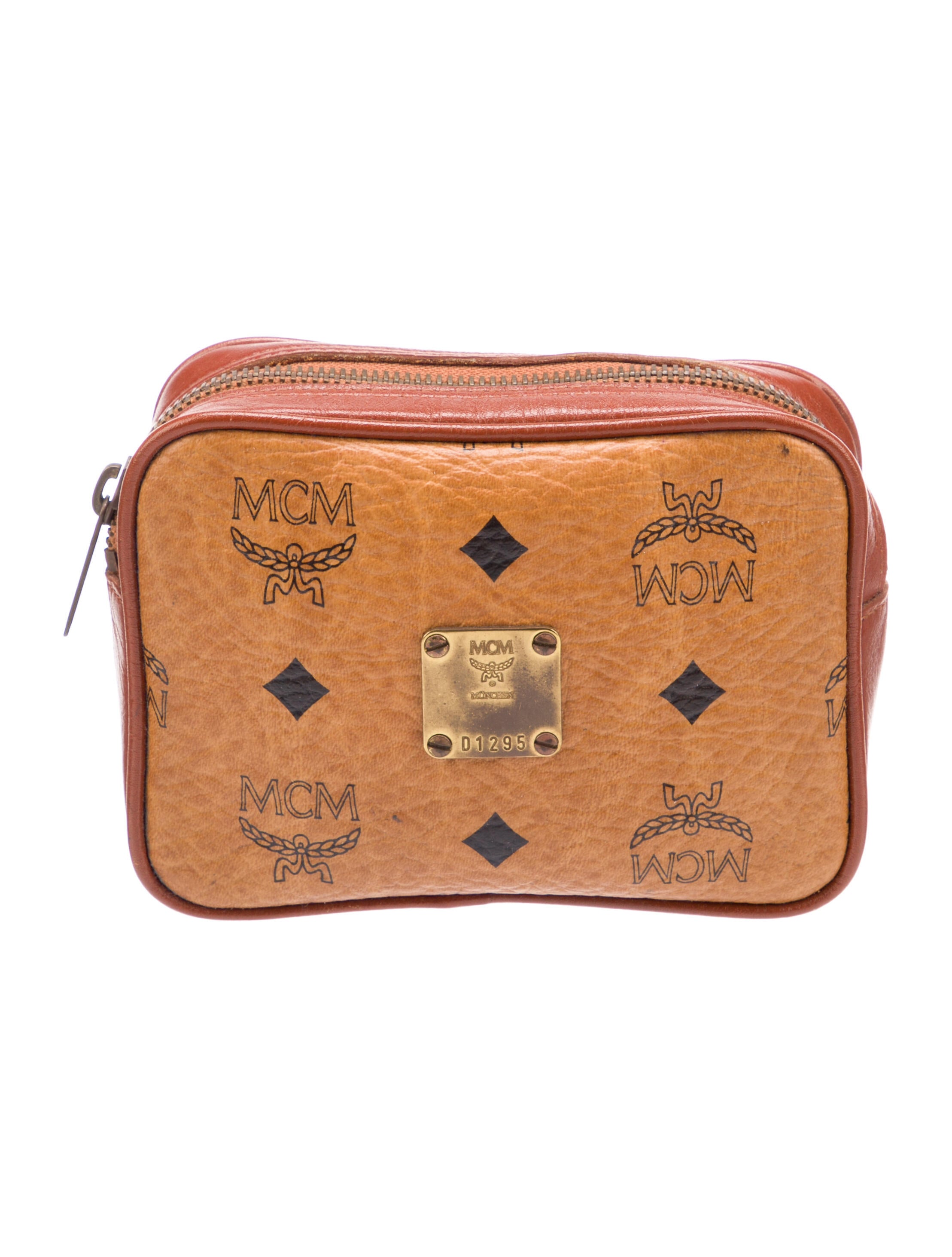 MCM Visetos Clutch - Brown Clutches, Handbags - W3051902 | The RealReal