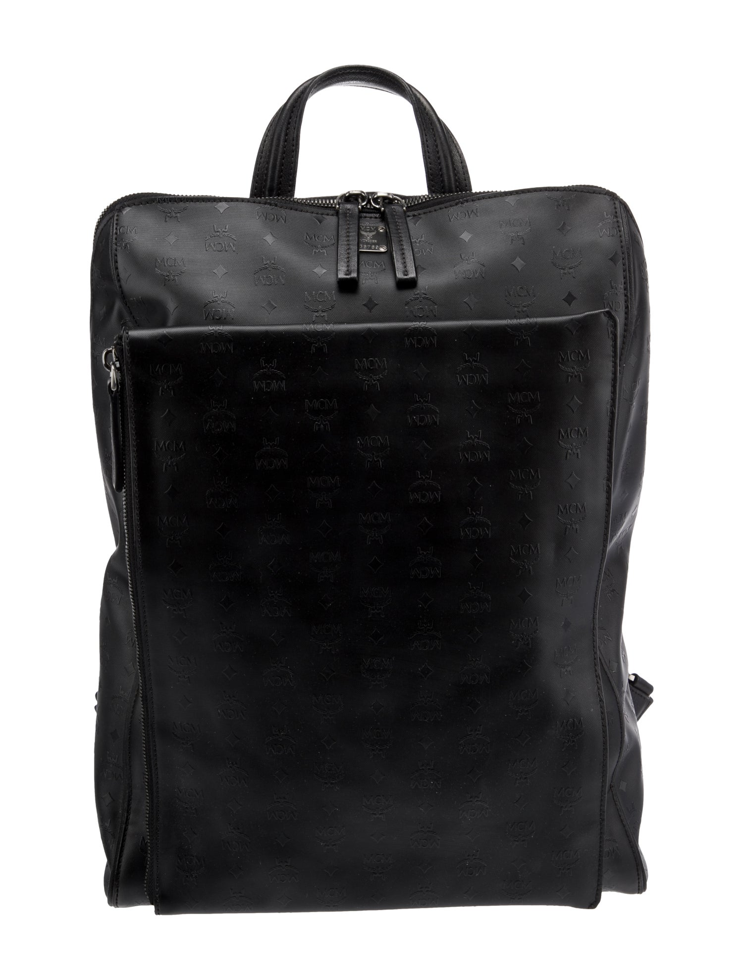 MCM Visetos Backpack - Black Backpacks, Handbags - W3052653 | The RealReal