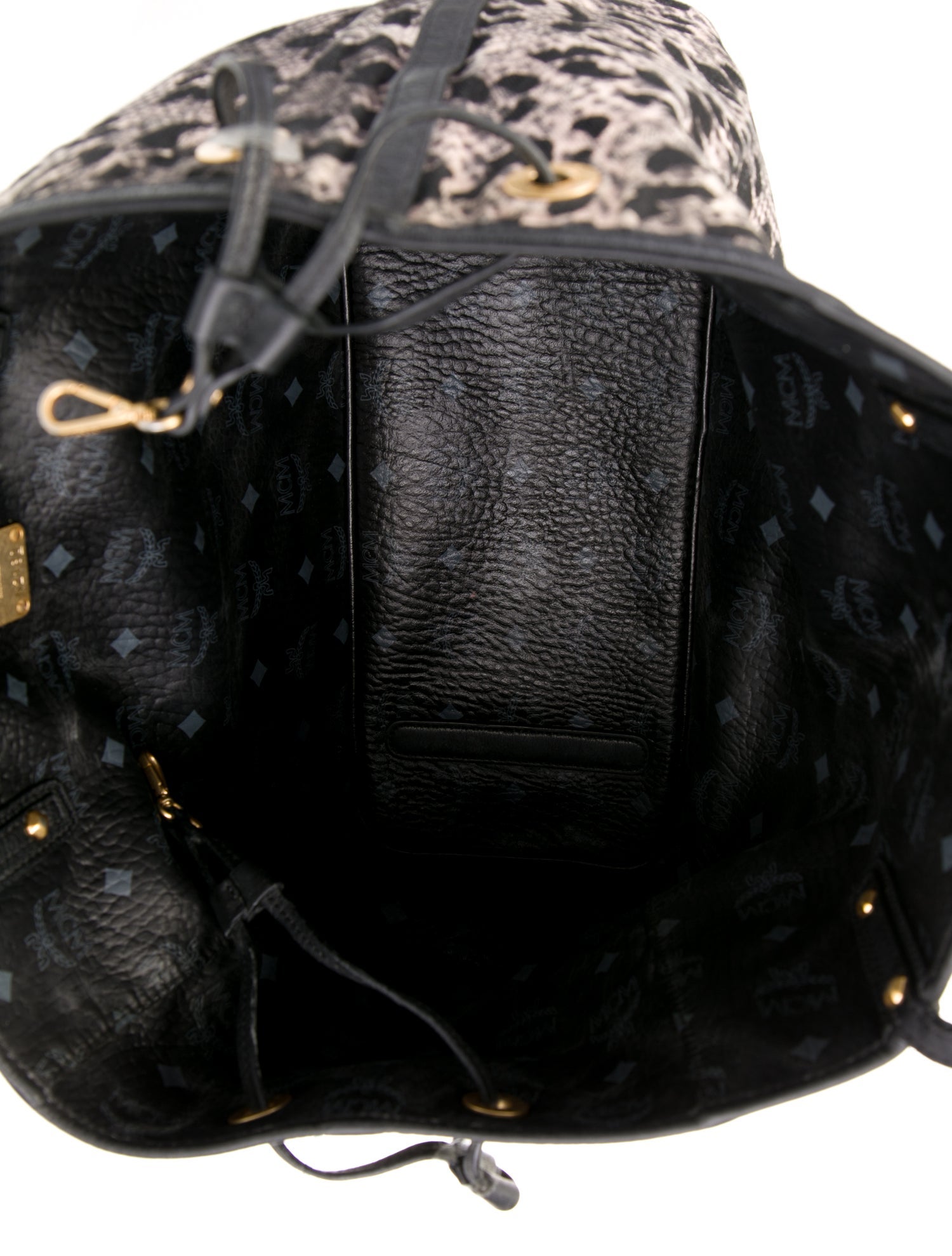 MCM Visetos Reversible Liz Shopper Tote - Black Totes, Handbags ...