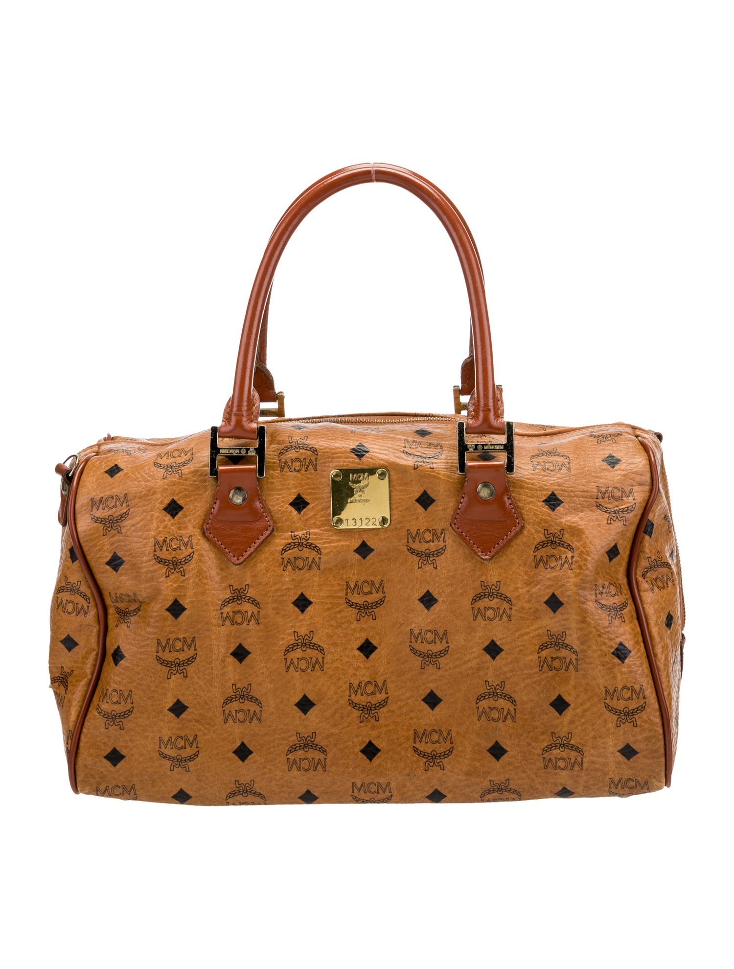 MCM Leather Shoulder Bag - Brown Shoulder Bags, Handbags - W3055044 ...