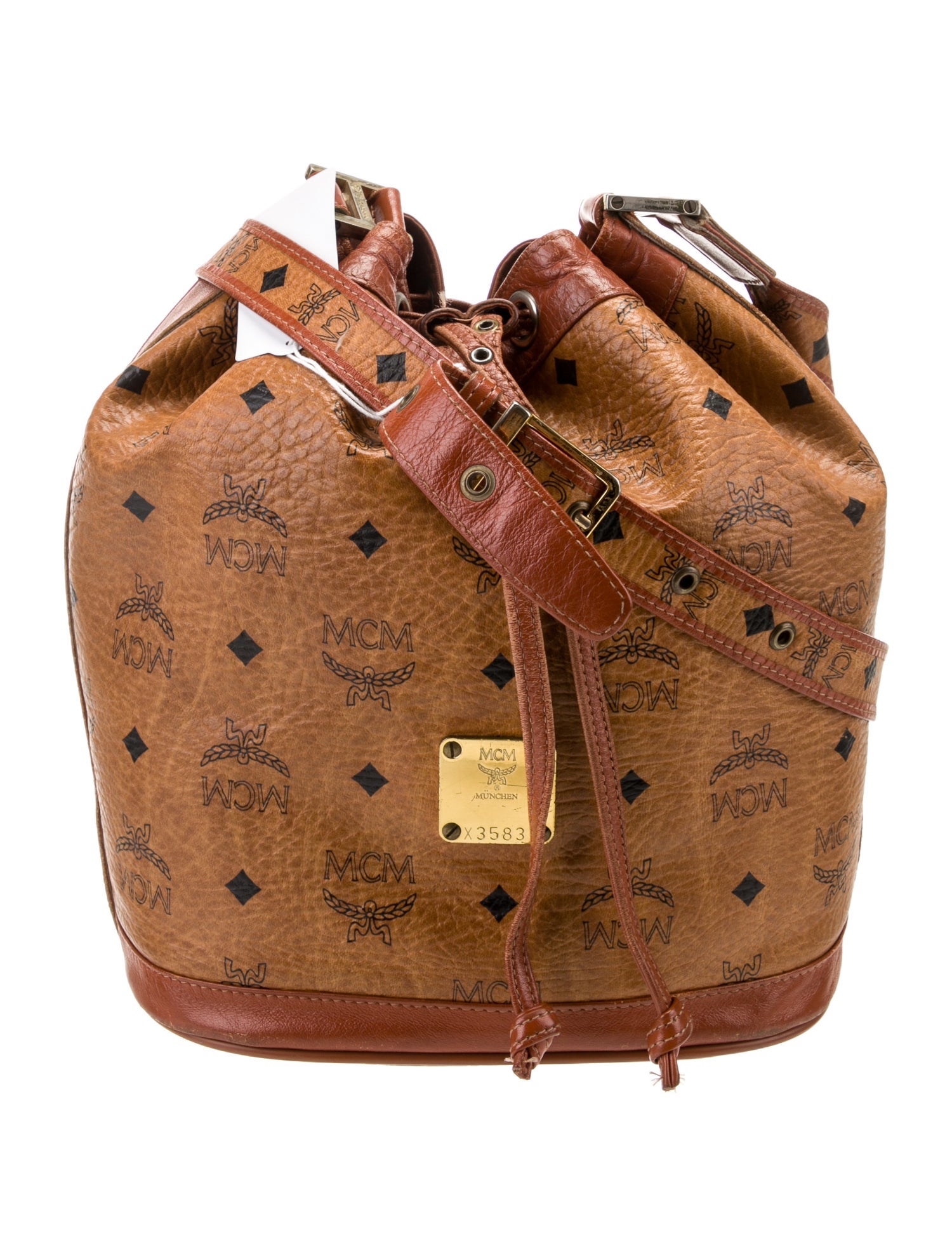 MCM MCM - Brown Bucket Bags, Handbags - W3055343 | The RealReal