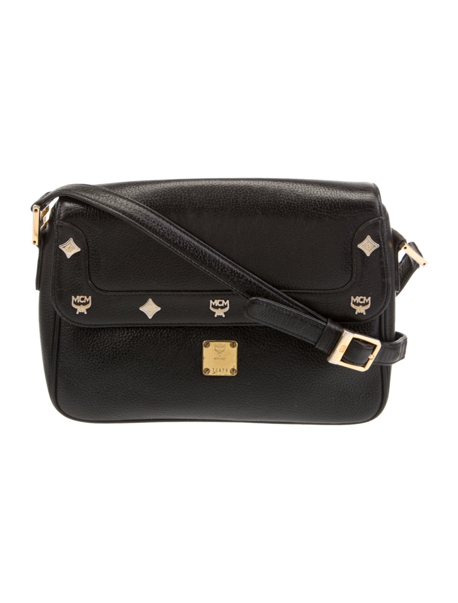 MCM Leather Crossbody Bag - Black Crossbody Bags, Handbags - W3055698 ...