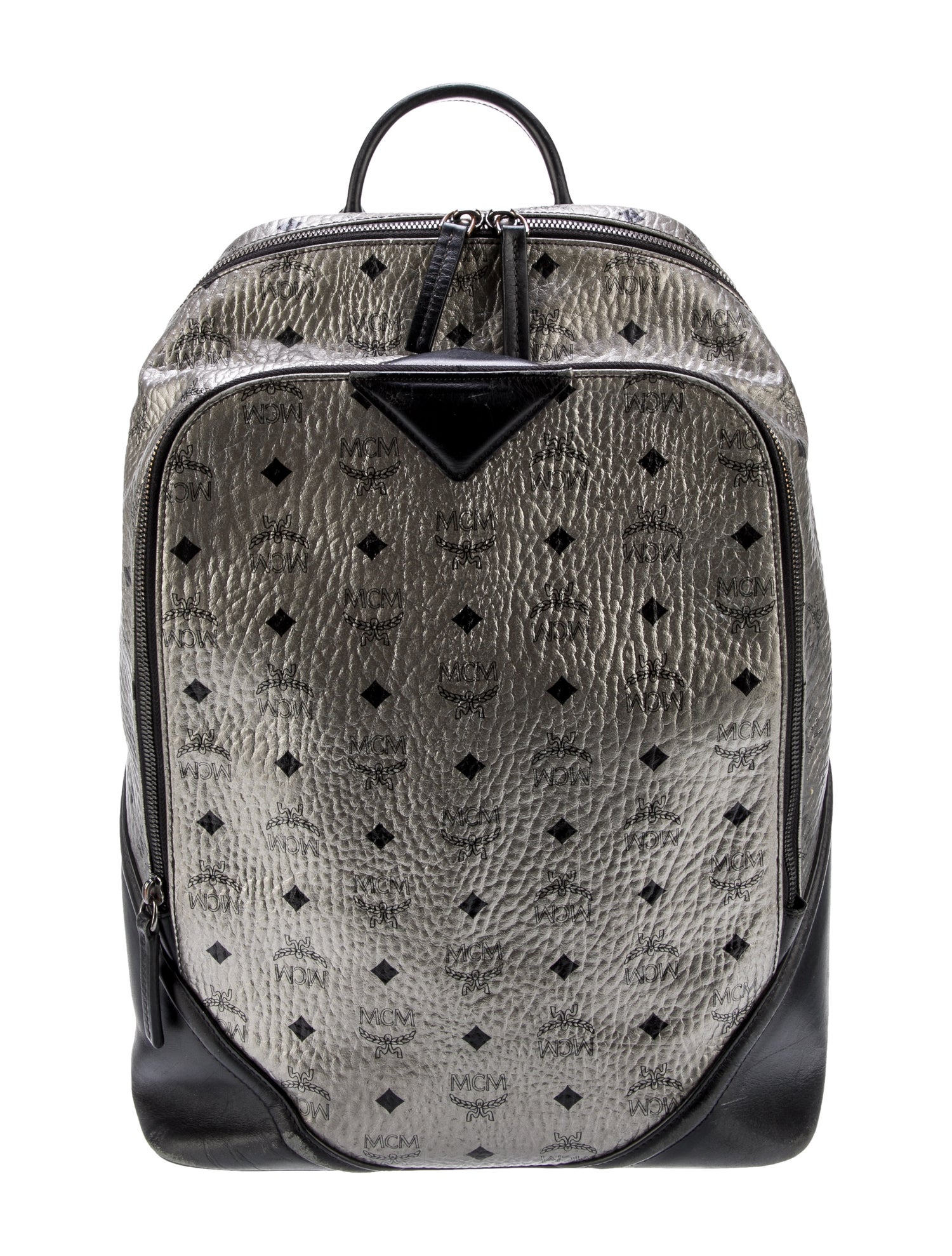 MCM Monogram Backpack - Green Backpacks, Bags - W3057116 | The RealReal