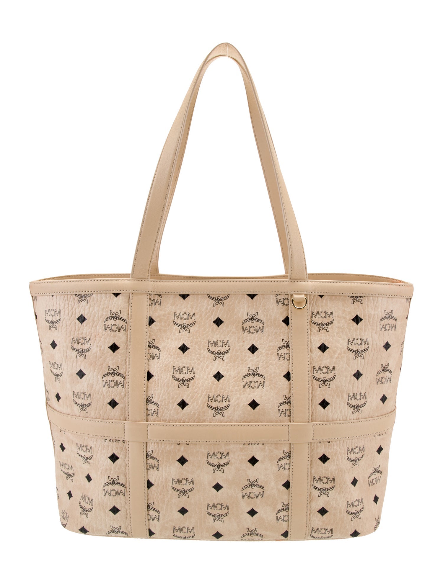 MCM Visetos Tote - Neutrals Totes, Handbags - W3056253 | The RealReal