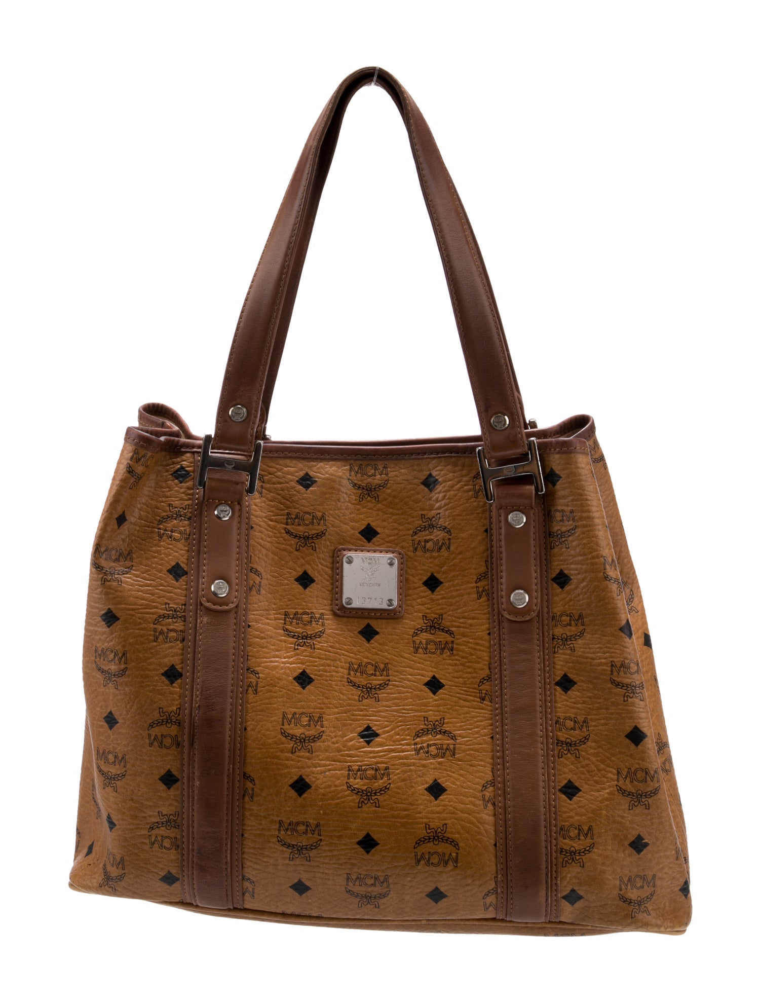 MCM Visetos Tote - Brown Totes, Handbags - W3056497 | The RealReal