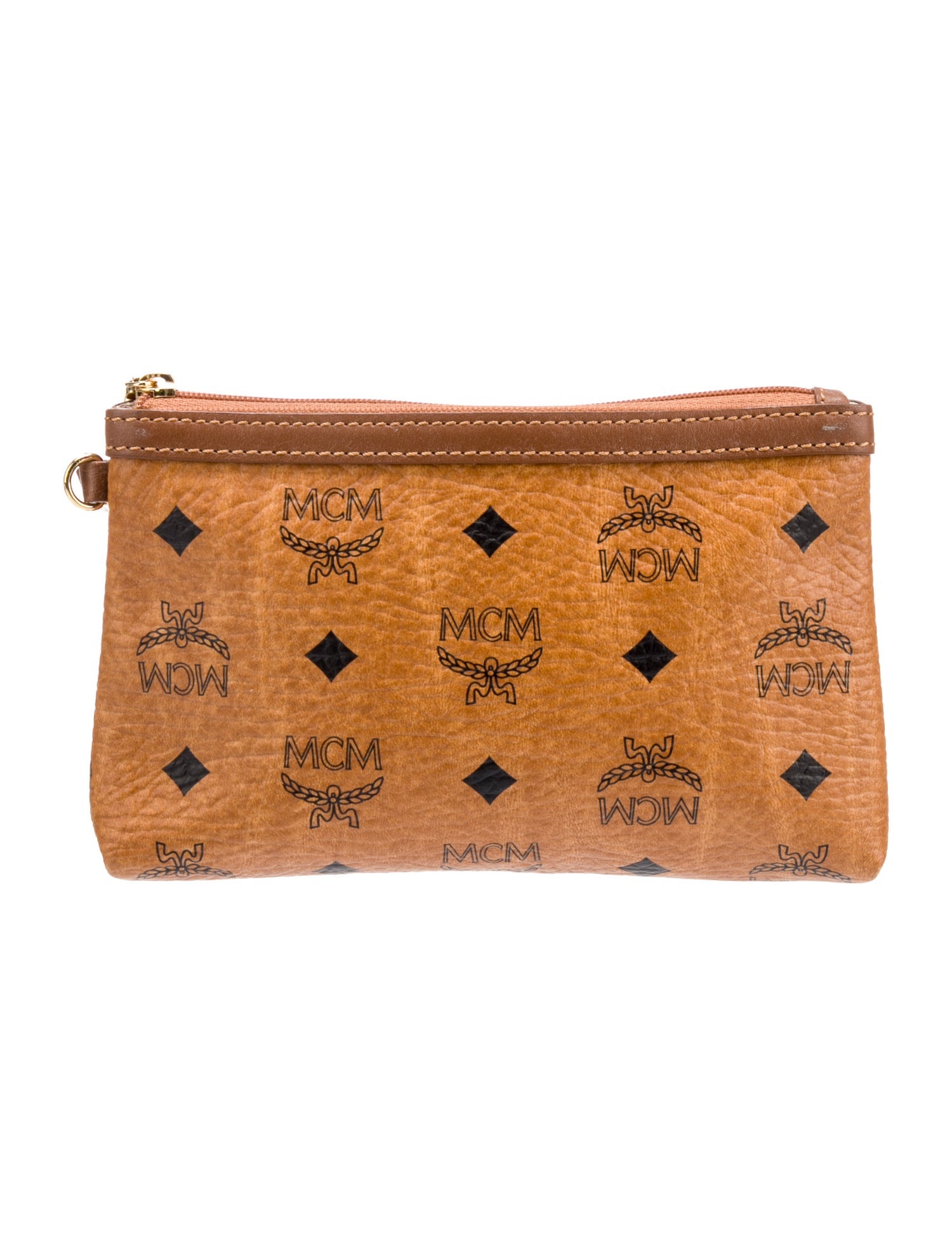 MCM Visetos Clutch - Brown Clutches, Handbags - W3056519 | The RealReal
