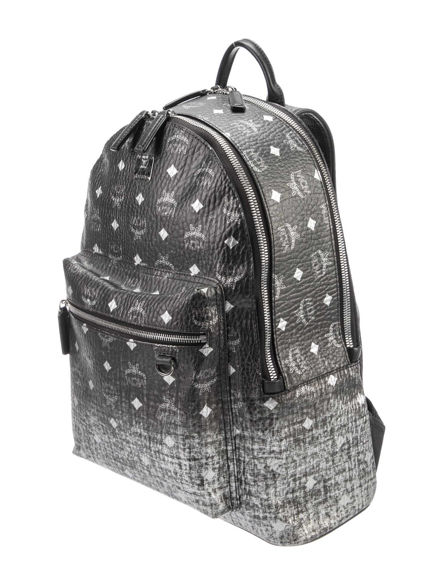 MCM Monogram Backpack - Green Backpacks, Bags - W3057116 | The RealReal