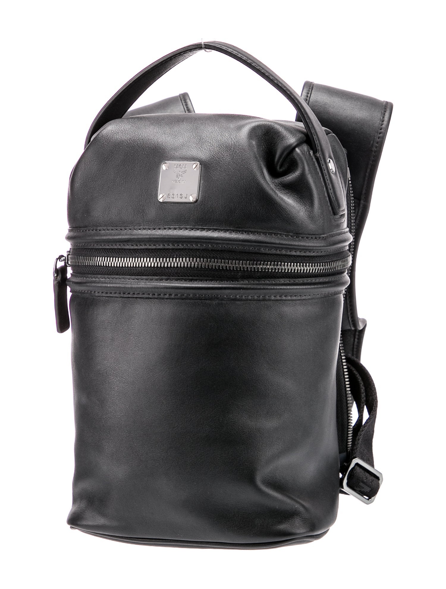 Longchamp Solid Leather Backpack - Neutrals Backpacks, Handbags ...