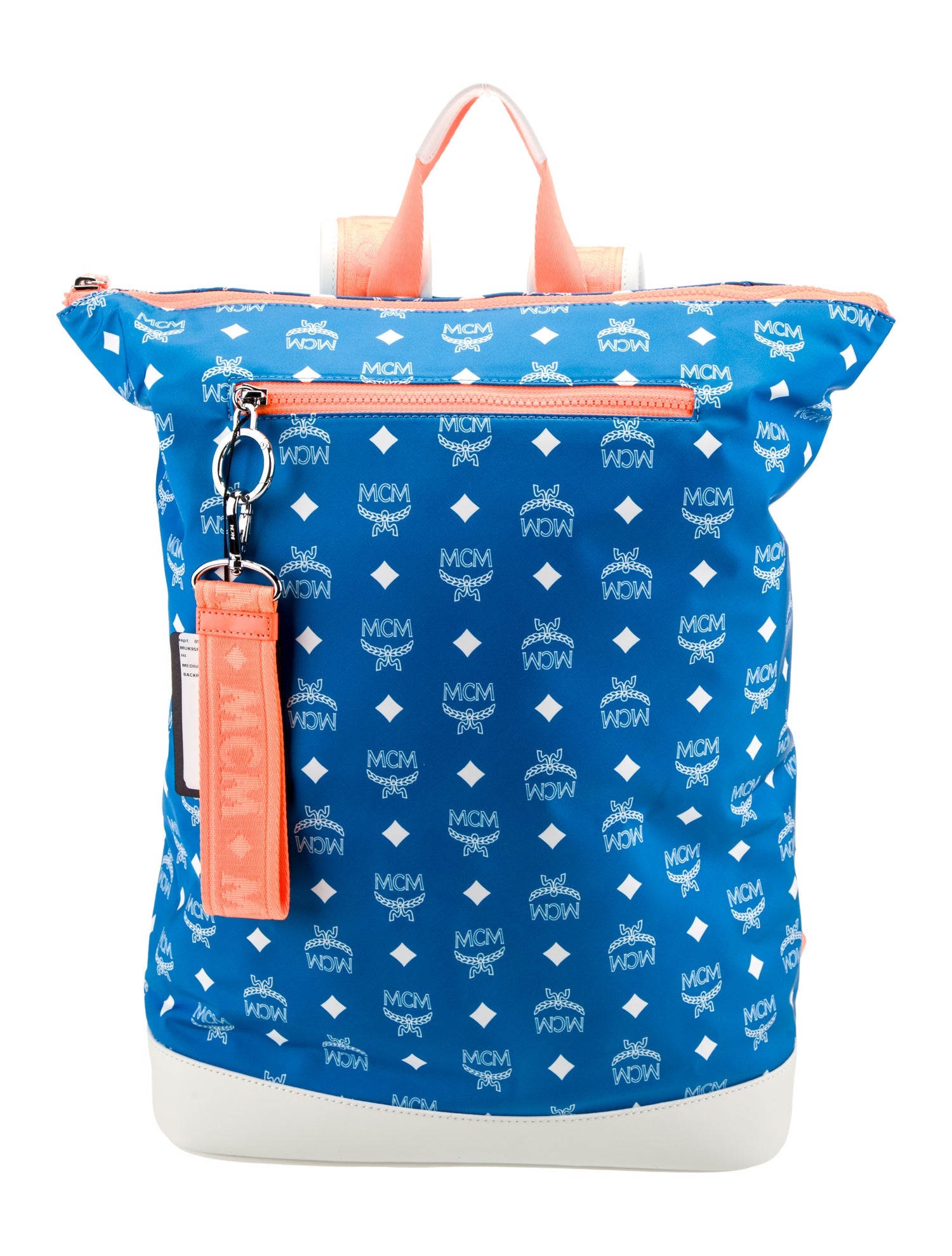 MCM Nylon Backpack w/ Tags - Blue Backpacks, Handbags - W3058764 | The ...