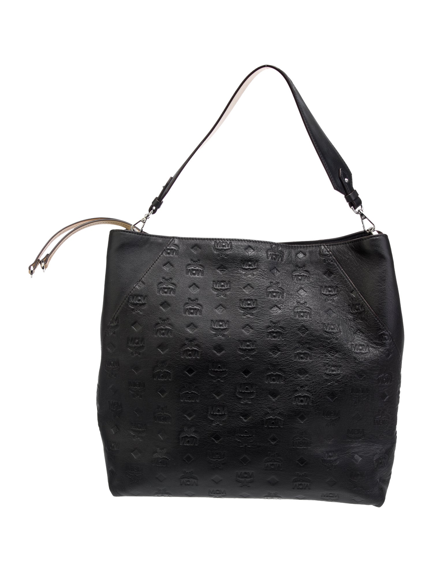 MCM Leather Hobo - Black Hobos, Handbags - W3059313 | The RealReal