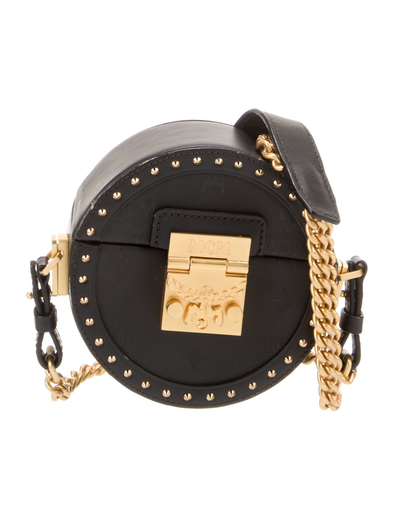 MCM Leather Crossbody Bag - Black Crossbody Bags, Handbags - W3059518 ...