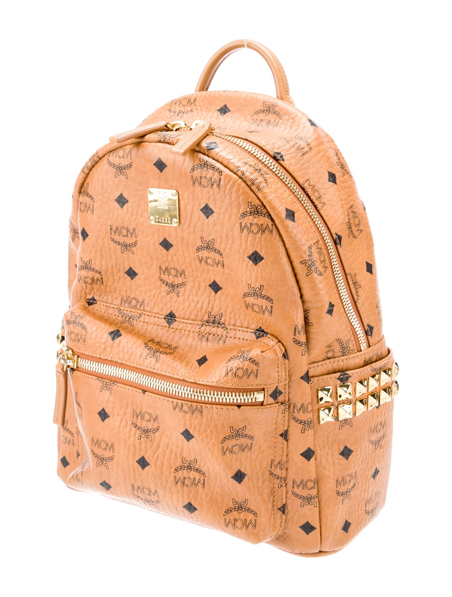 MCM Visetos Backpack - Brown Backpacks, Handbags - W3051466 | The RealReal