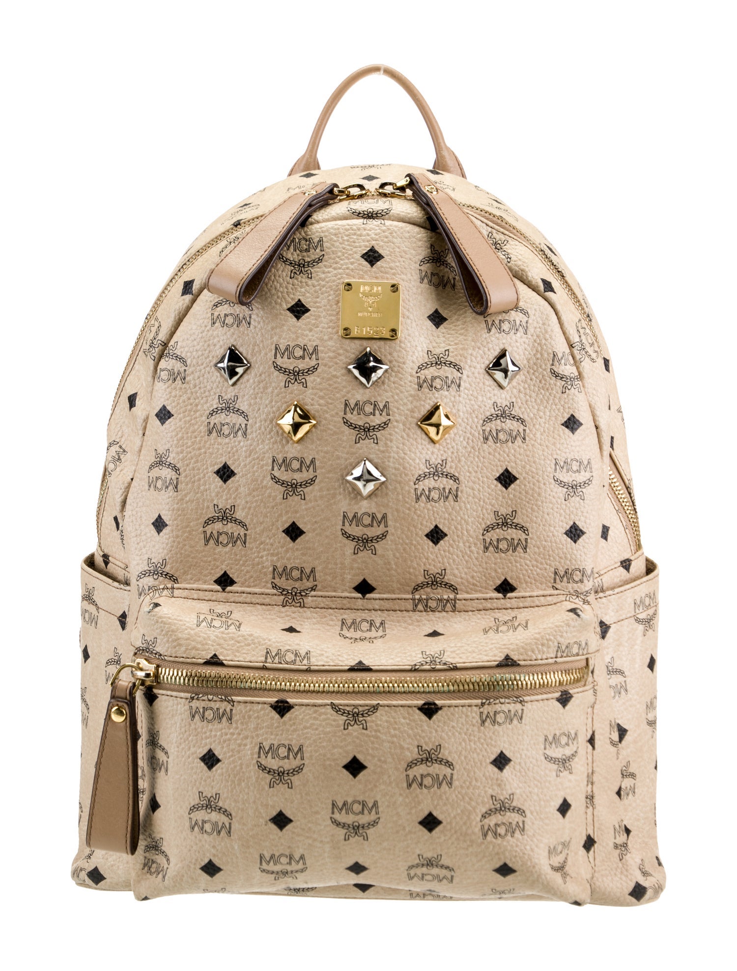 MCM Backpack - Neutrals Backpacks, Handbags - W3061158 | The RealReal