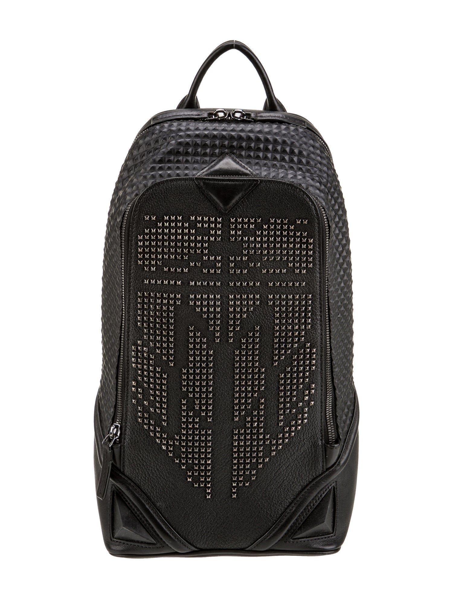 MCM Leather Backpack - Black Backpacks, Handbags - W3061406 | The RealReal