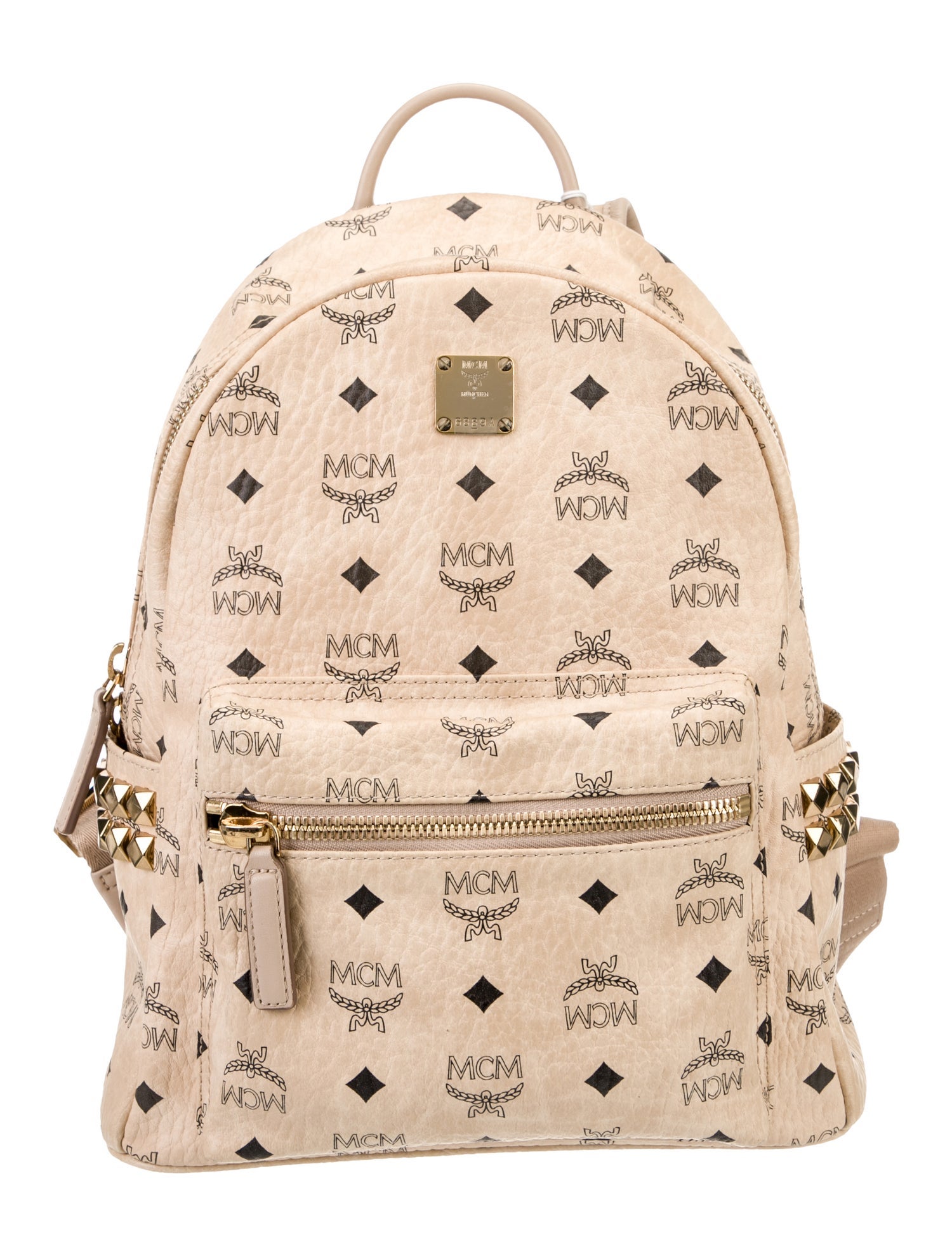 MCM Backpack - Neutrals Backpacks, Handbags - W3062005 | The RealReal