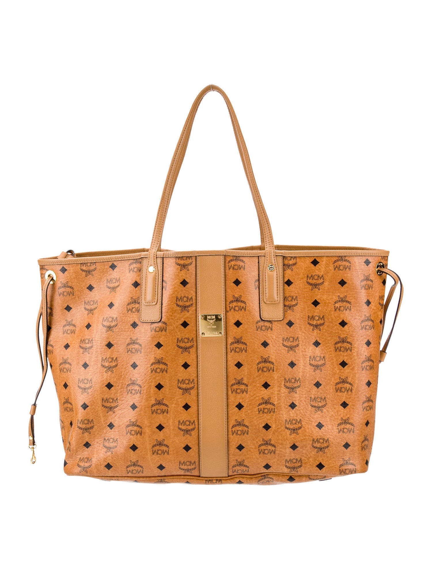 MCM Leather Tote - Brown Totes, Handbags - W3062084 | The RealReal