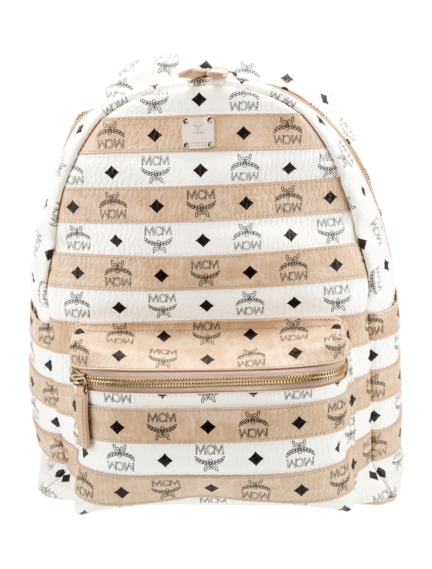 MCM Backpack - Neutrals Backpacks, Handbags - W3062520 | The RealReal