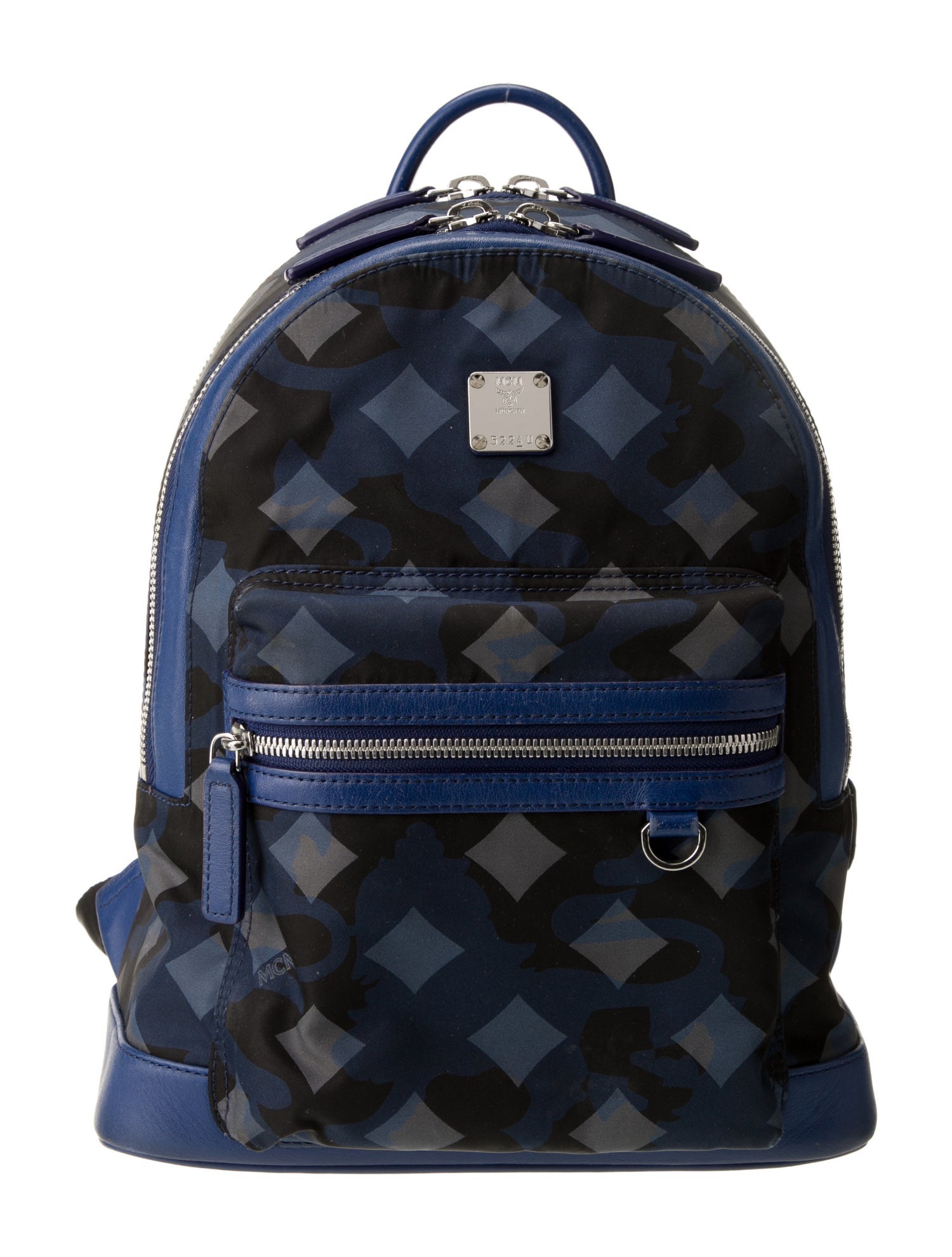 MCM Nylon Backpack - Purple Backpacks, Handbags - W3062708 | The RealReal