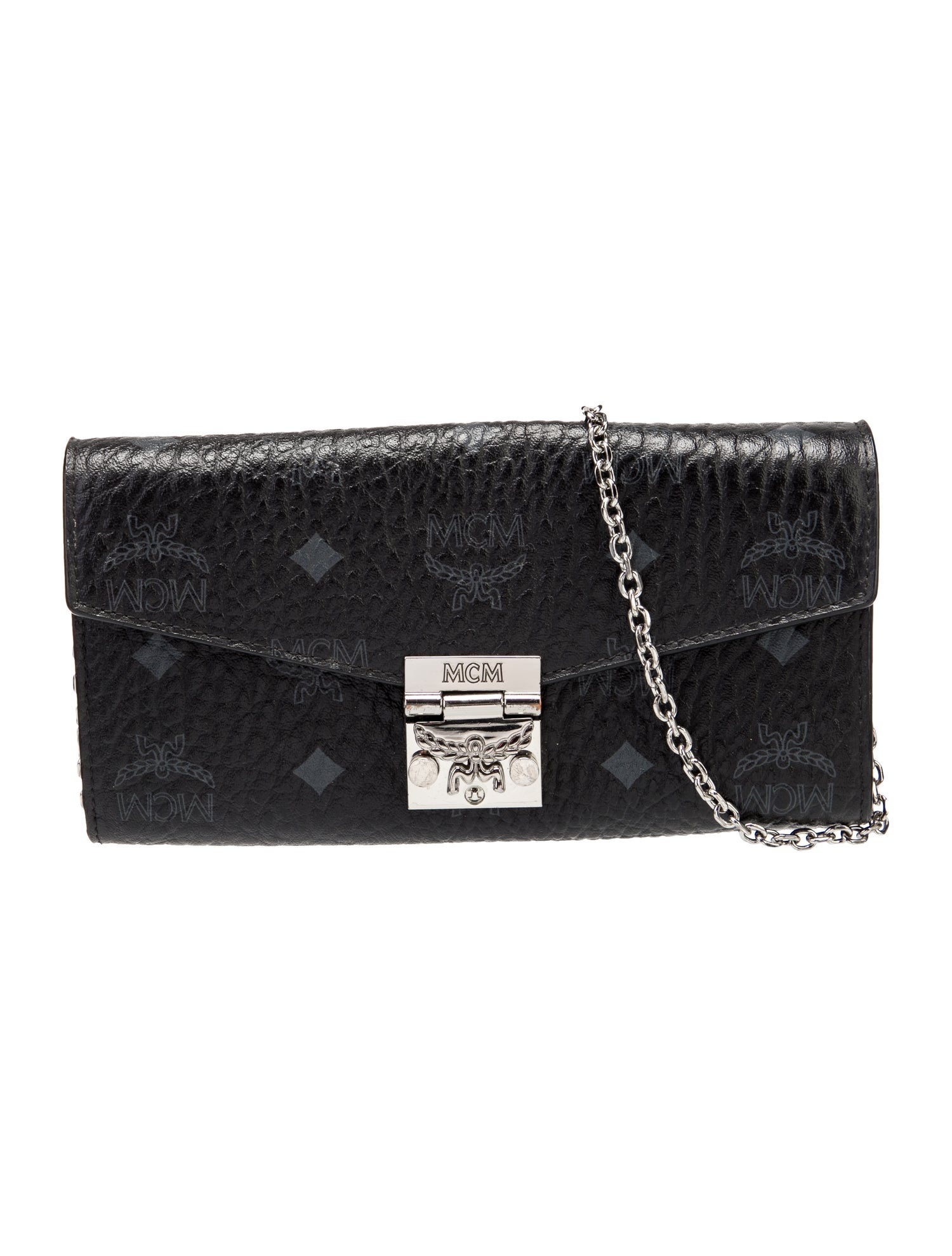 MCM Clutch - Black Crossbody Bags, Handbags - W3063873 | The RealReal