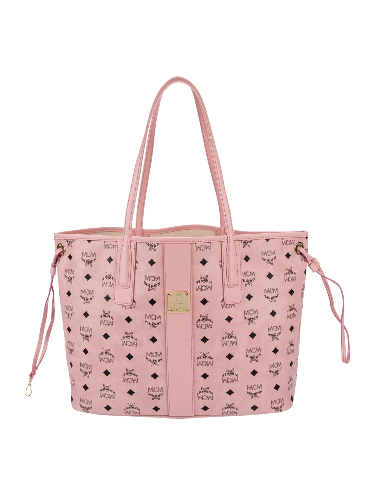 MCM Leather Tote - Pink Totes, Handbags - W3063965 | The RealReal