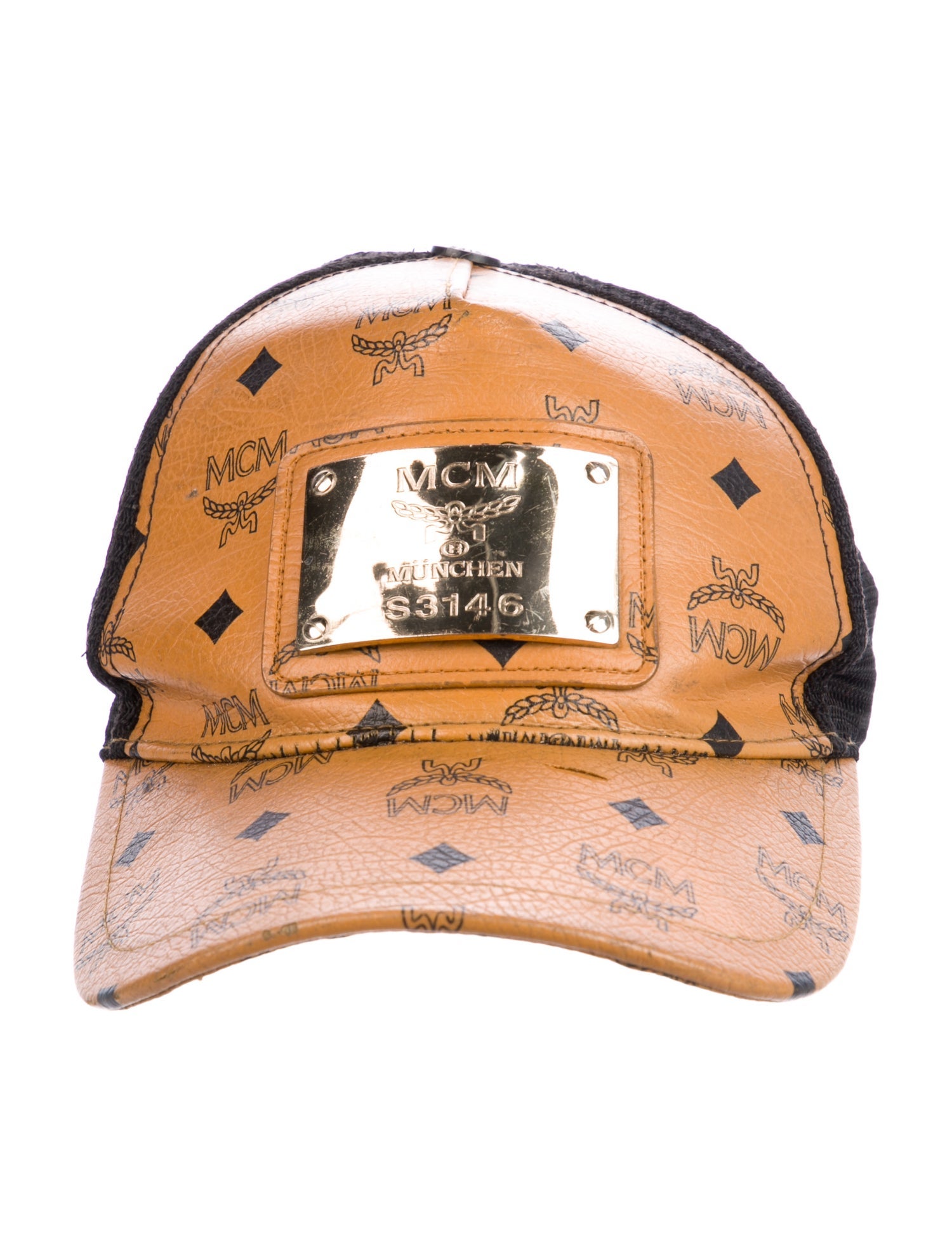 MCM Men's Visetos Logo Hat - Brown Hats, Accessories - W3064564 | The ...