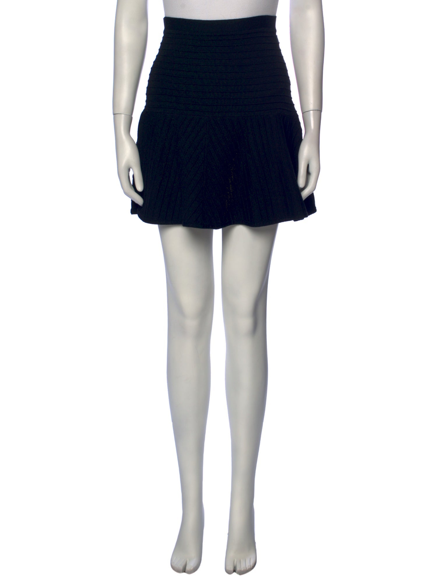 3.1 Phillip Lim Merino Wool Mini Skirt - Black Skirts, Clothing ...