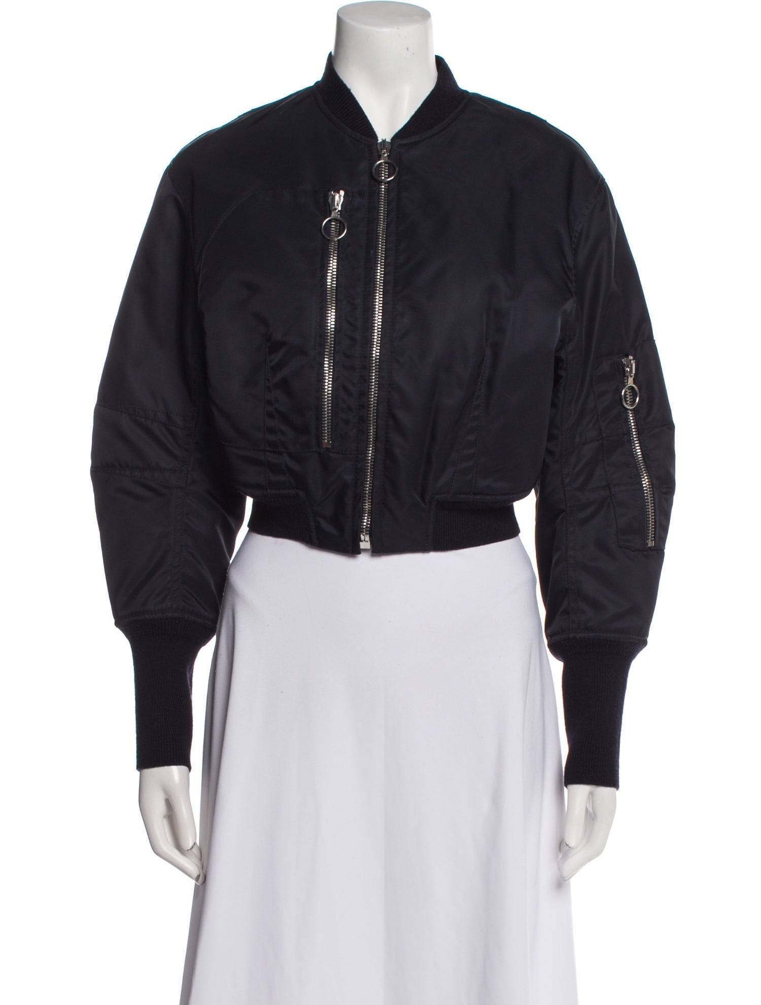3.1 Phillip Lim Bomber Jacket - Blue Jackets, Clothing - W31PH171152 ...