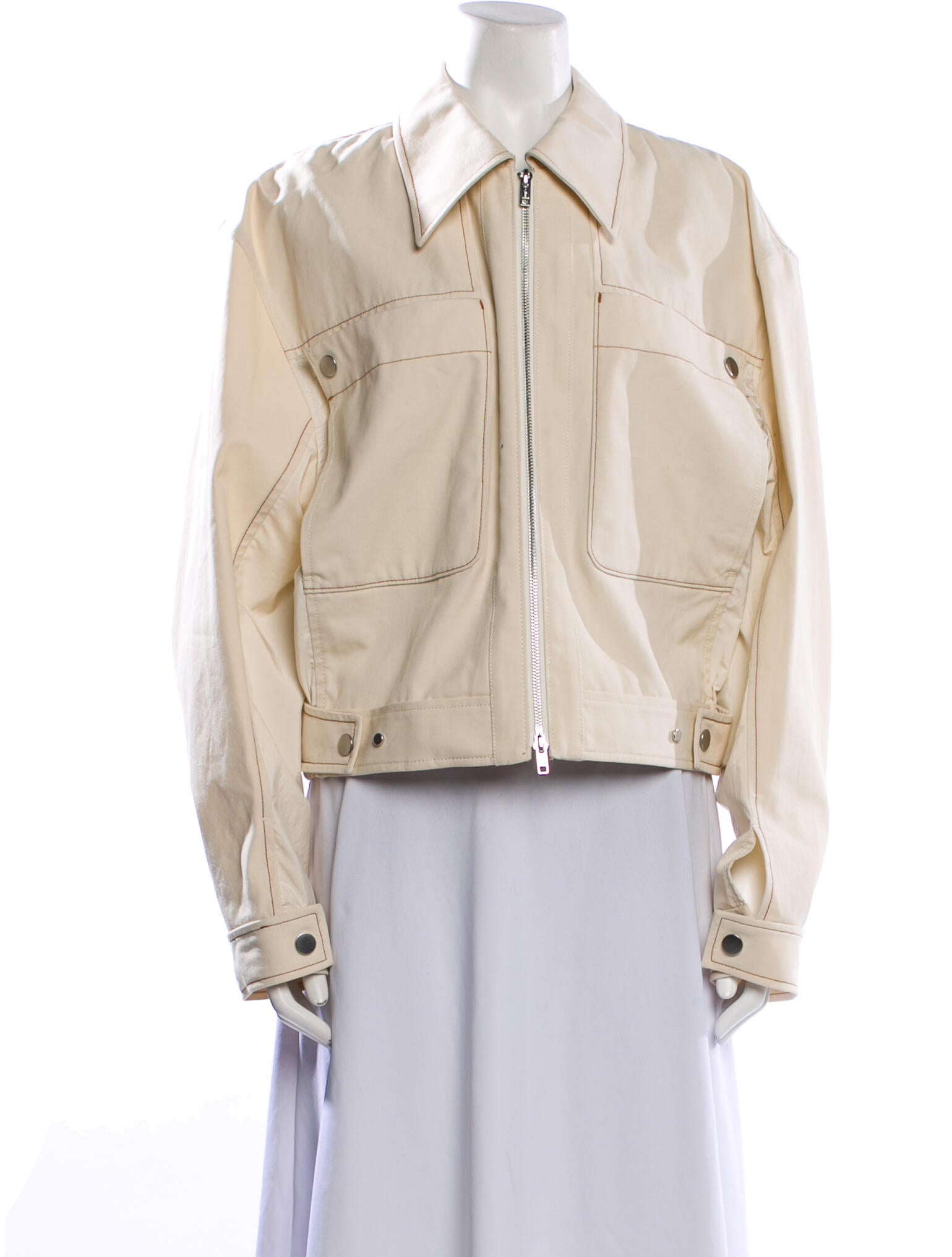 3.1 Phillip Lim Biker Jacket - Neutrals Jackets, Clothing - W31PH172663 ...