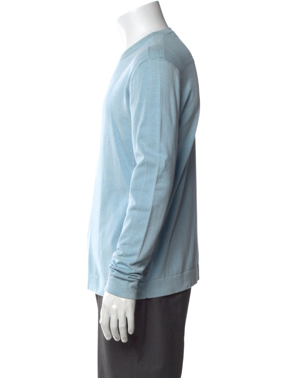 Ted Baker V-Neck Long Sleeve Pullover - Blue Sweaters, Clothing ...