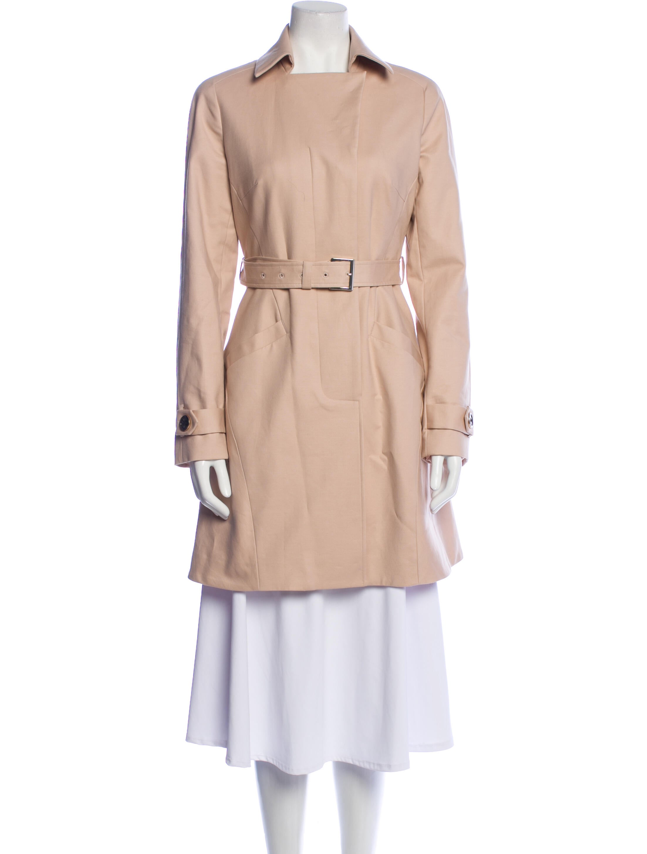 Ted Baker Trench Coat - Neutrals Coats, Clothing - W3B48847 | The RealReal